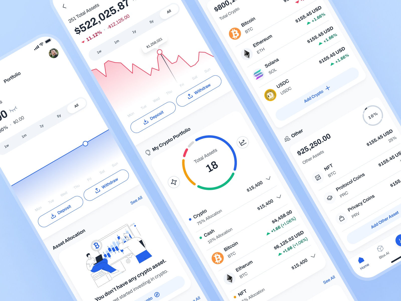 blockfy: AI Crypto Investing & Trading App - Profile Setting UI by ...