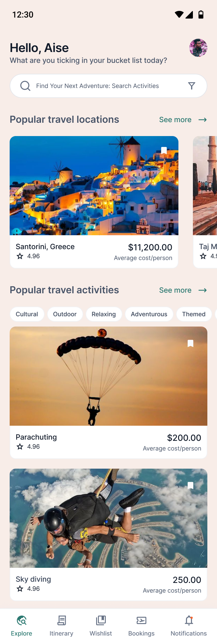 Travel Guide by Abdullah Hamzat on Dribbble