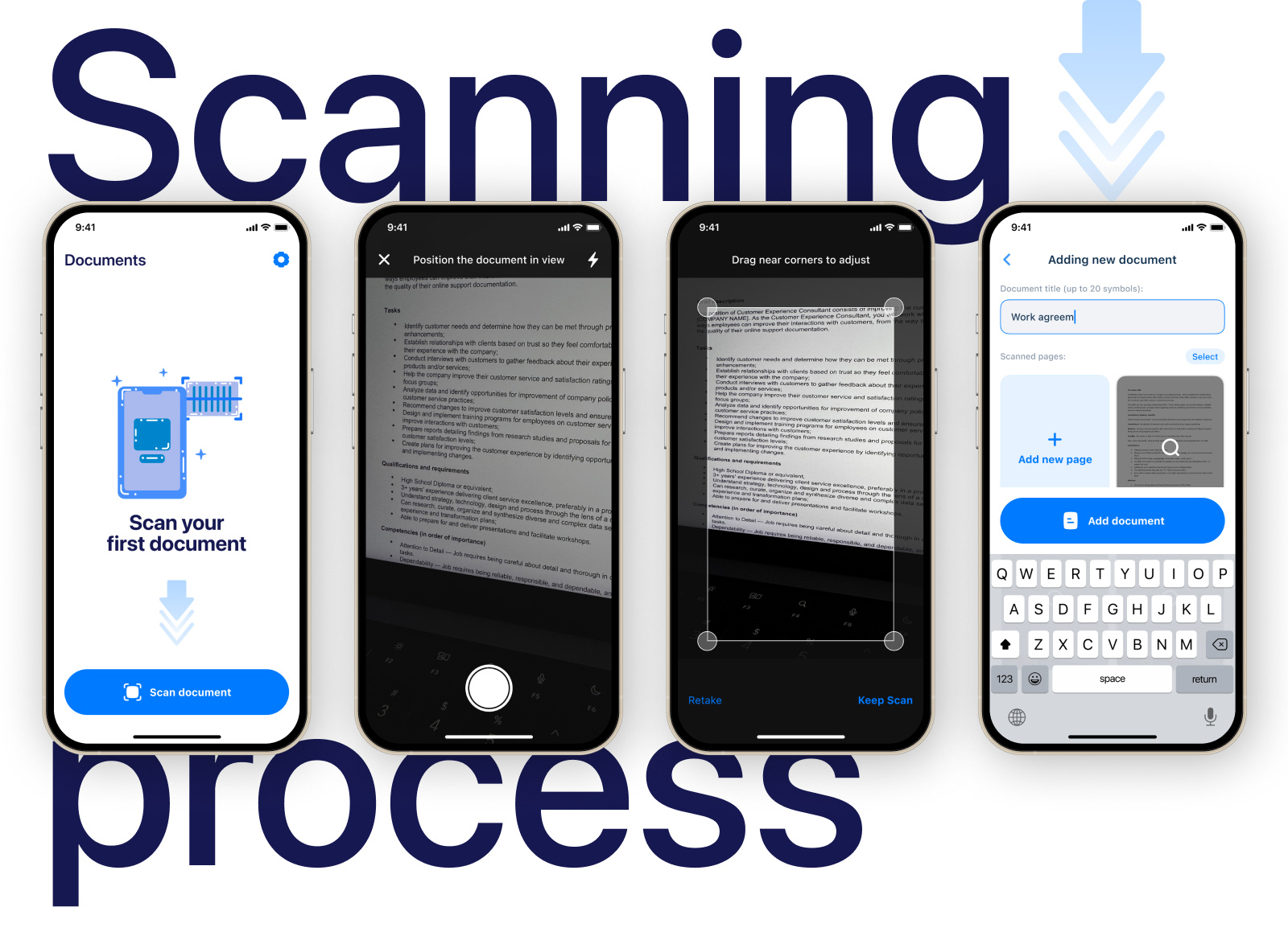 PDF Scanner IOS Mobile App by Ajdar on Dribbble
