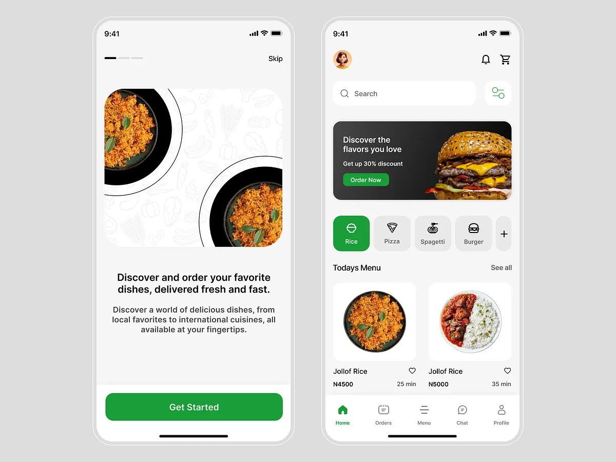 Browse thousands of Food Delivery App Home Screen images for design ...
