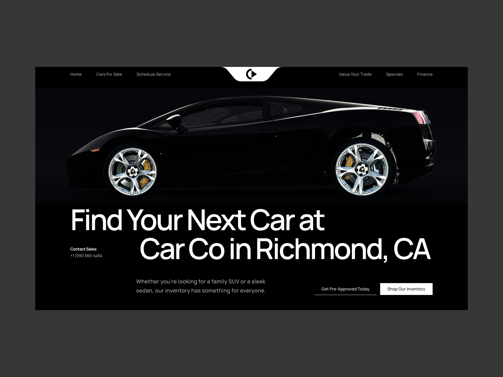 Car Co - Car Dealership Aesthetic Futuristic Website by Navyan Ahmad on ...