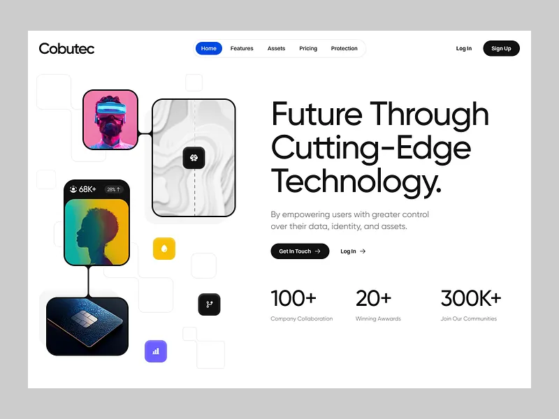 Futuristic Website designs, themes, templates and downloadable graphic ...