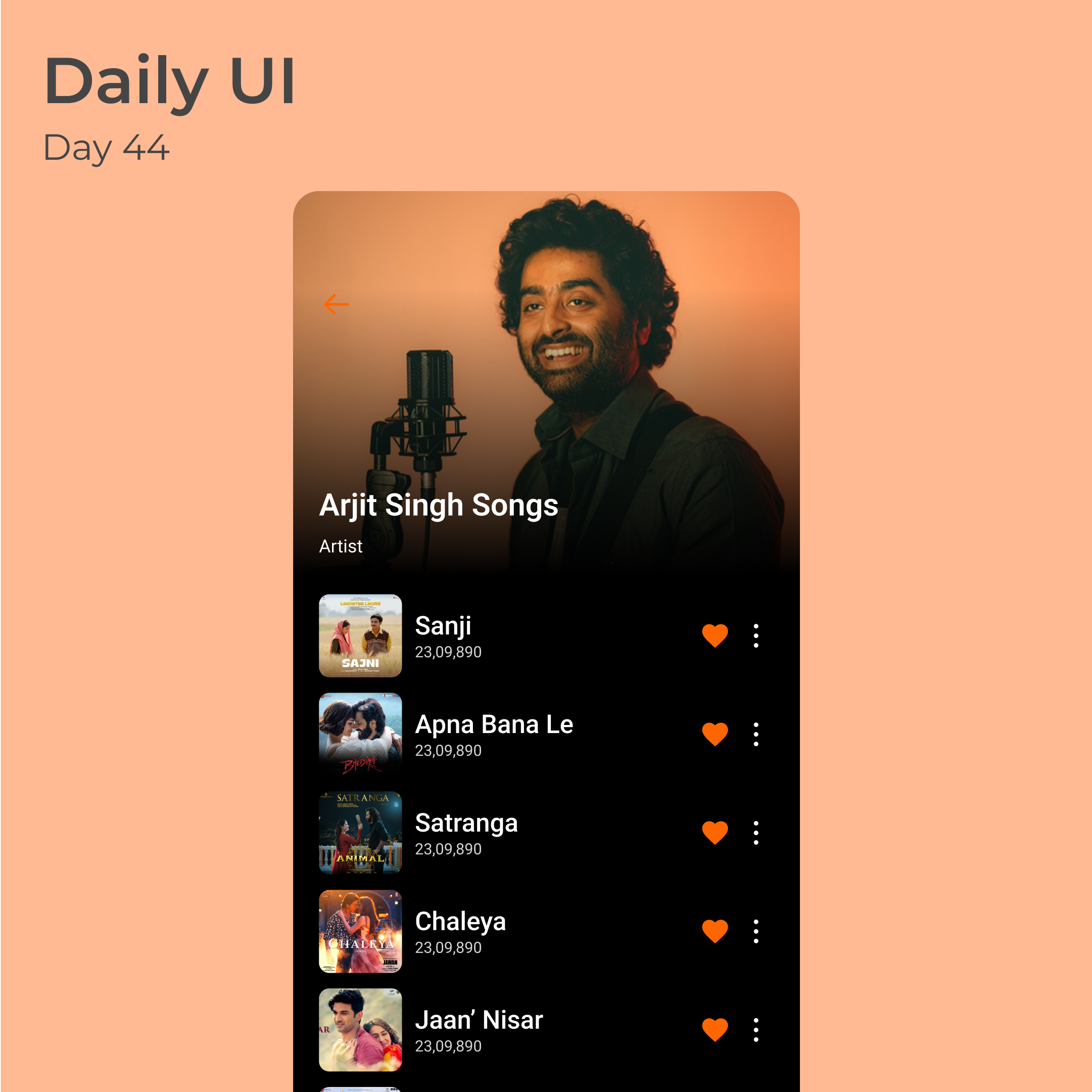 Daily UI Challenge! by Khushi Agarwal on Dribbble