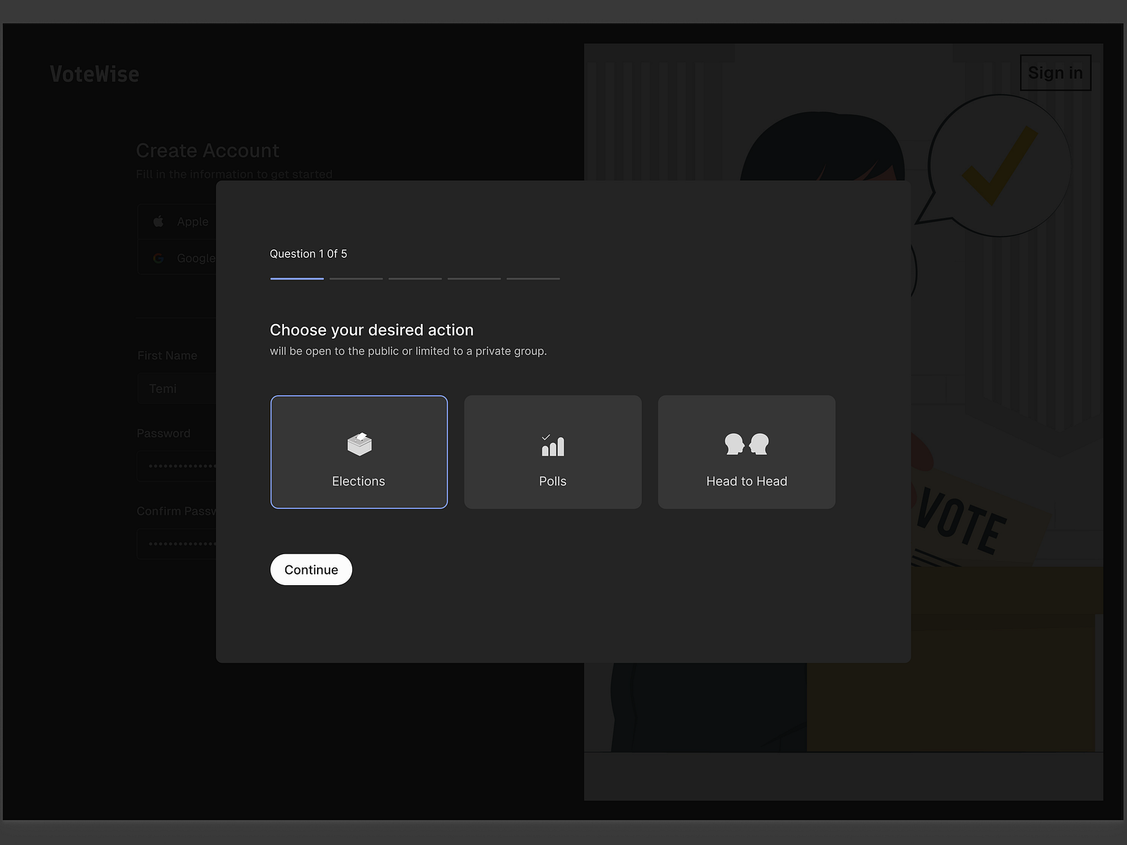 Wizard Onboarding by Arikawe Solomon on Dribbble