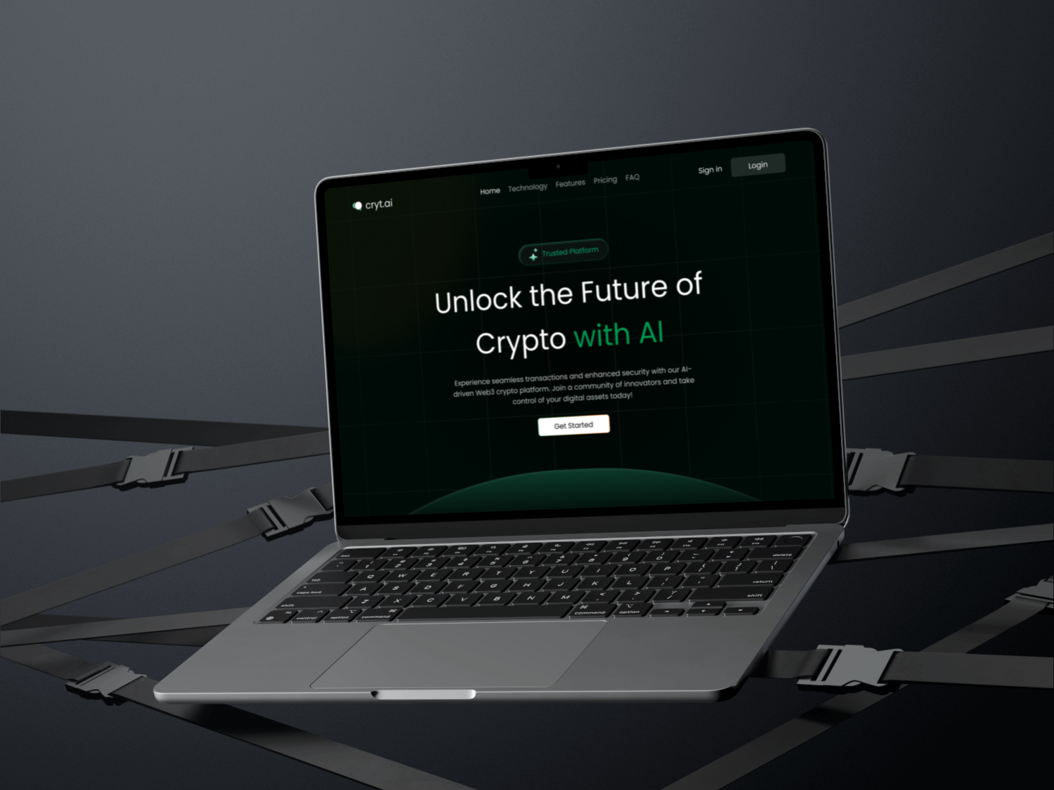 Exploring the fusion of AI and Web3 by Honeybell Designs on Dribbble