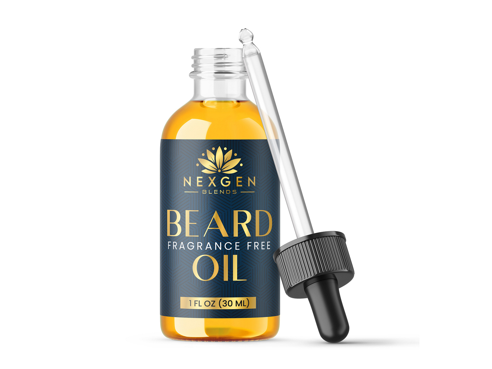 Beard oil label design, product label design by hasanul99 on Dribbble