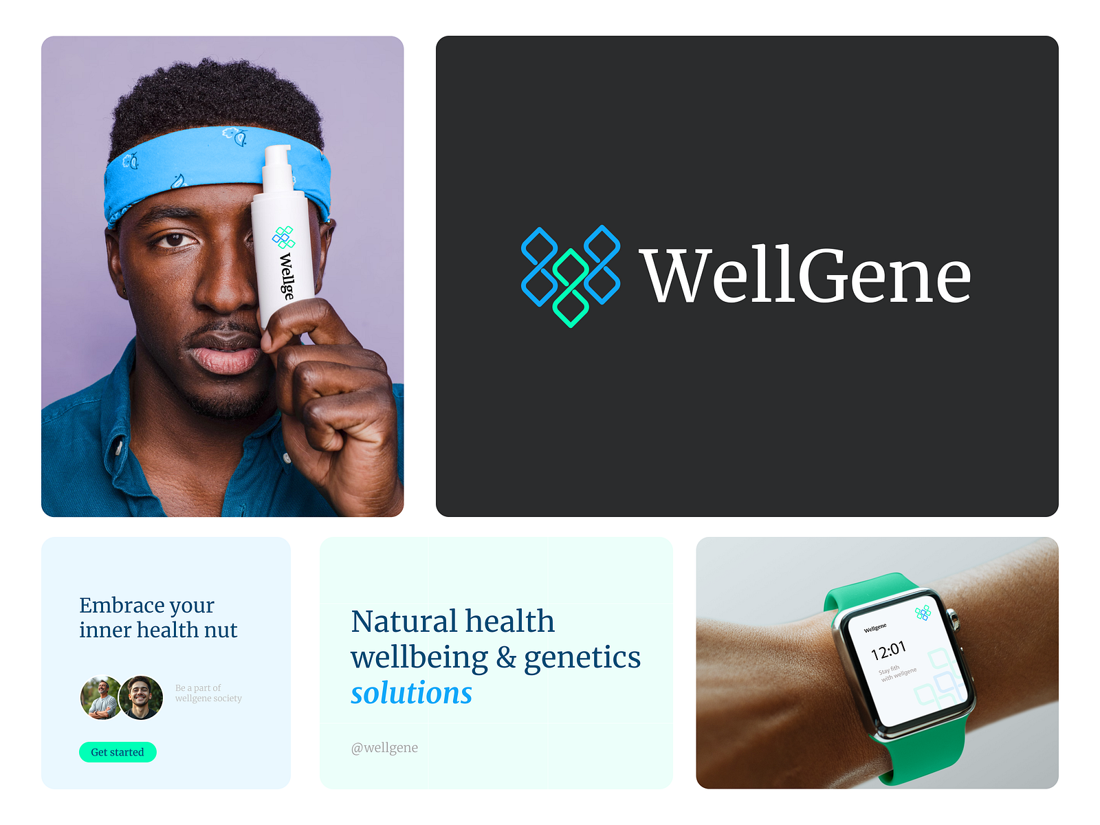 Logo, Wellbeing, Genetics, Natural Health, Solutions, W logo by Ahmed ...