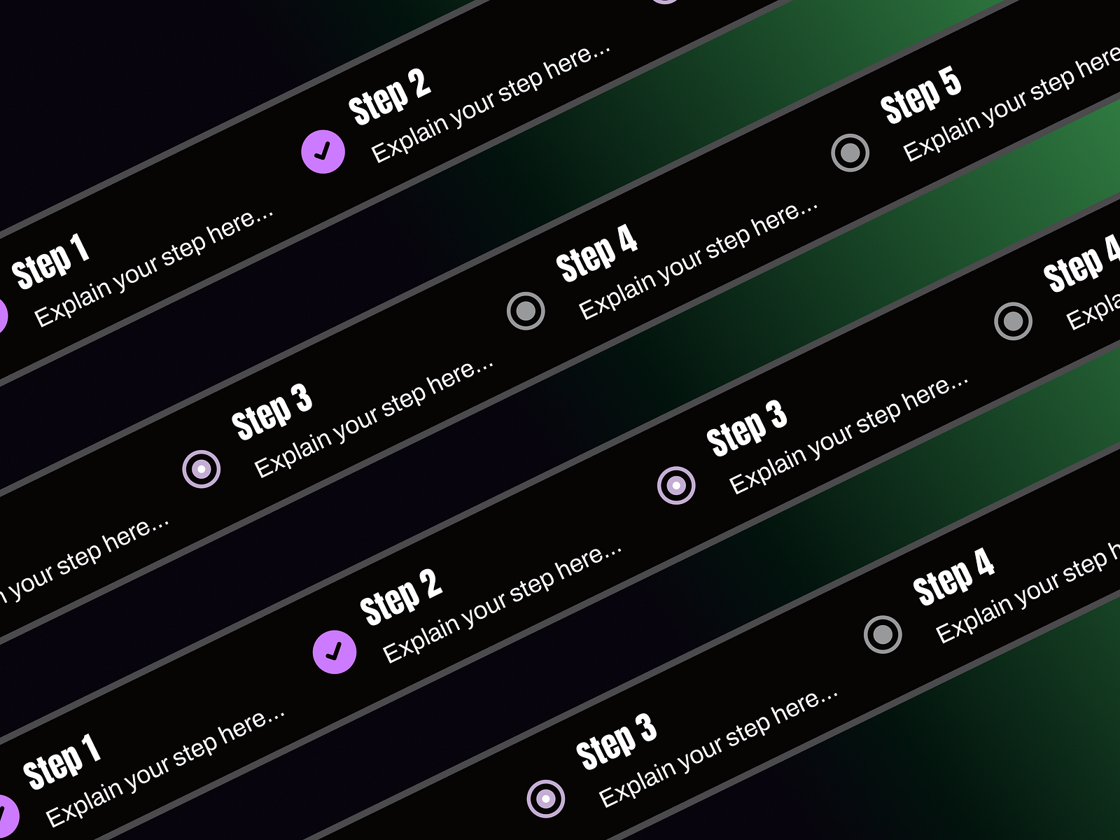 Progress Bar UI Design - Daily UI Day 86/100 by Israt Jahan on Dribbble