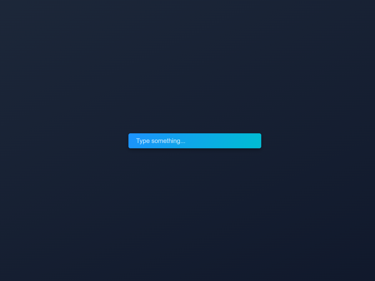 Morphing Input Field | HTML CSS by Ayusharpcoder on Dribbble