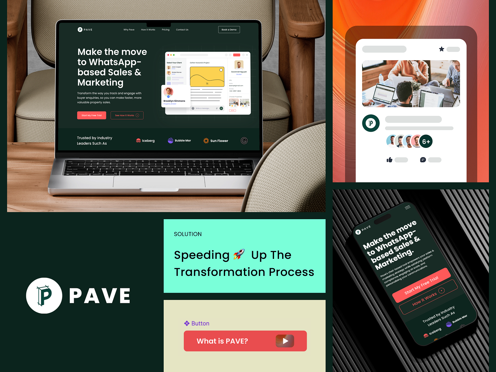 Pava Website Case Study by Jamal Hossain Murad on Dribbble