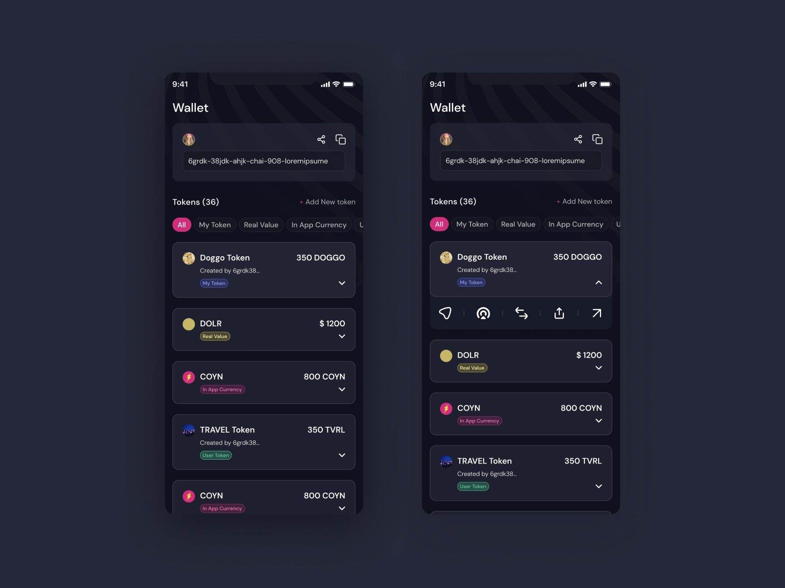 Wallet Redesign | Dark Mode Interface by Malvika Rautela on Dribbble