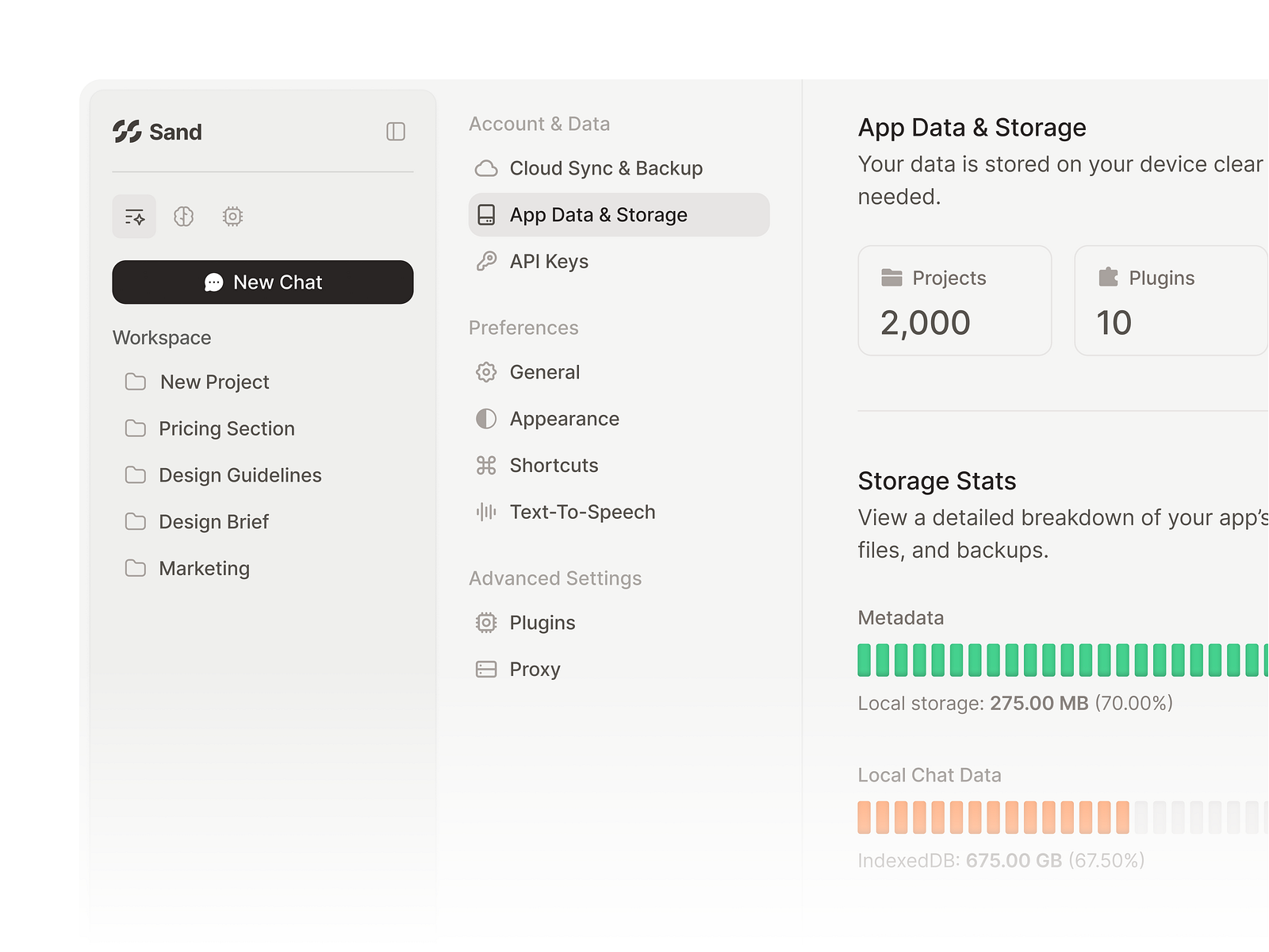 LLM - App Data & Storage by Morva Work for Morva Labs on Dribbble