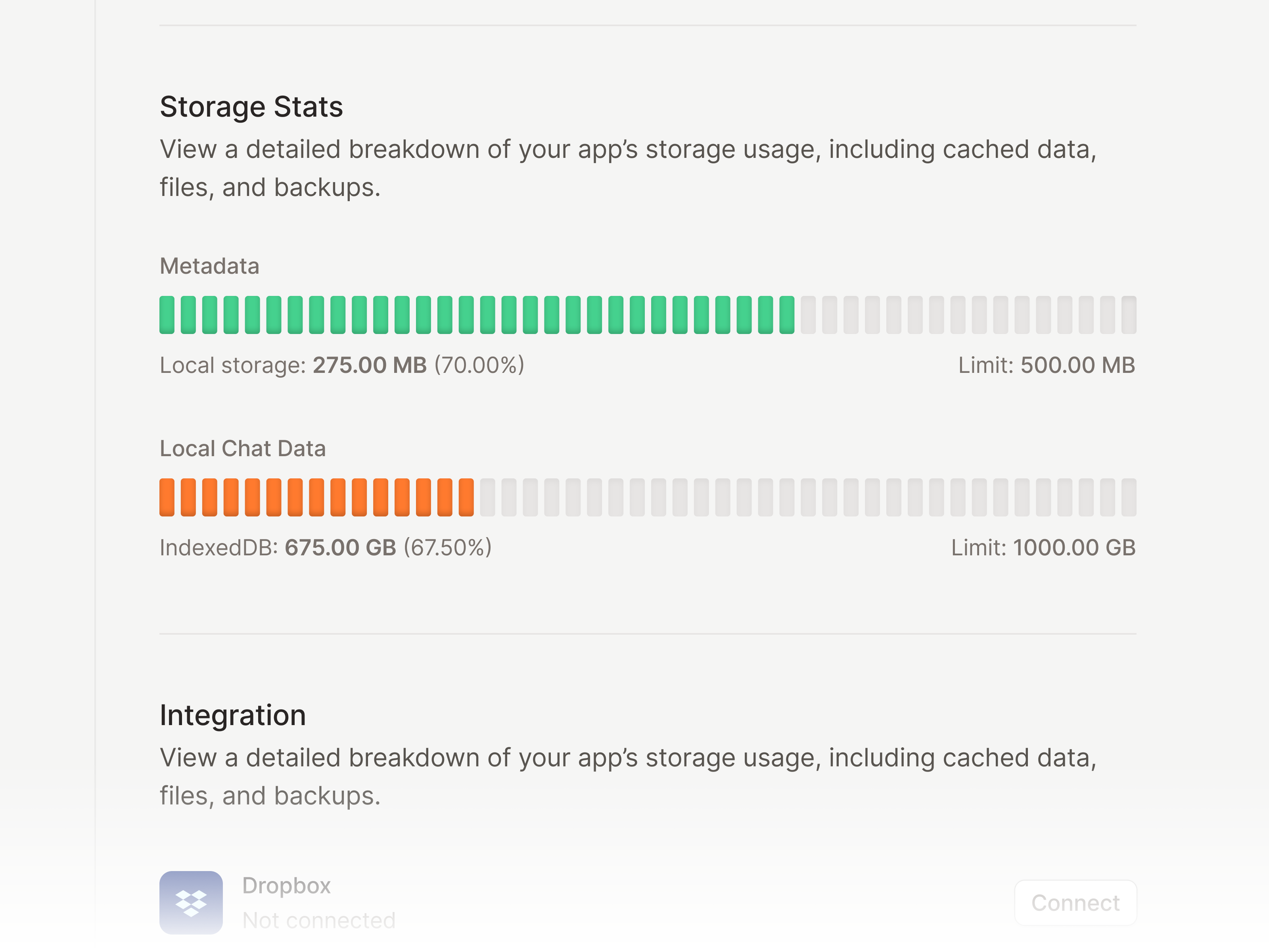 LLM - App Data & Storage by Morva Work for Morva Labs on Dribbble