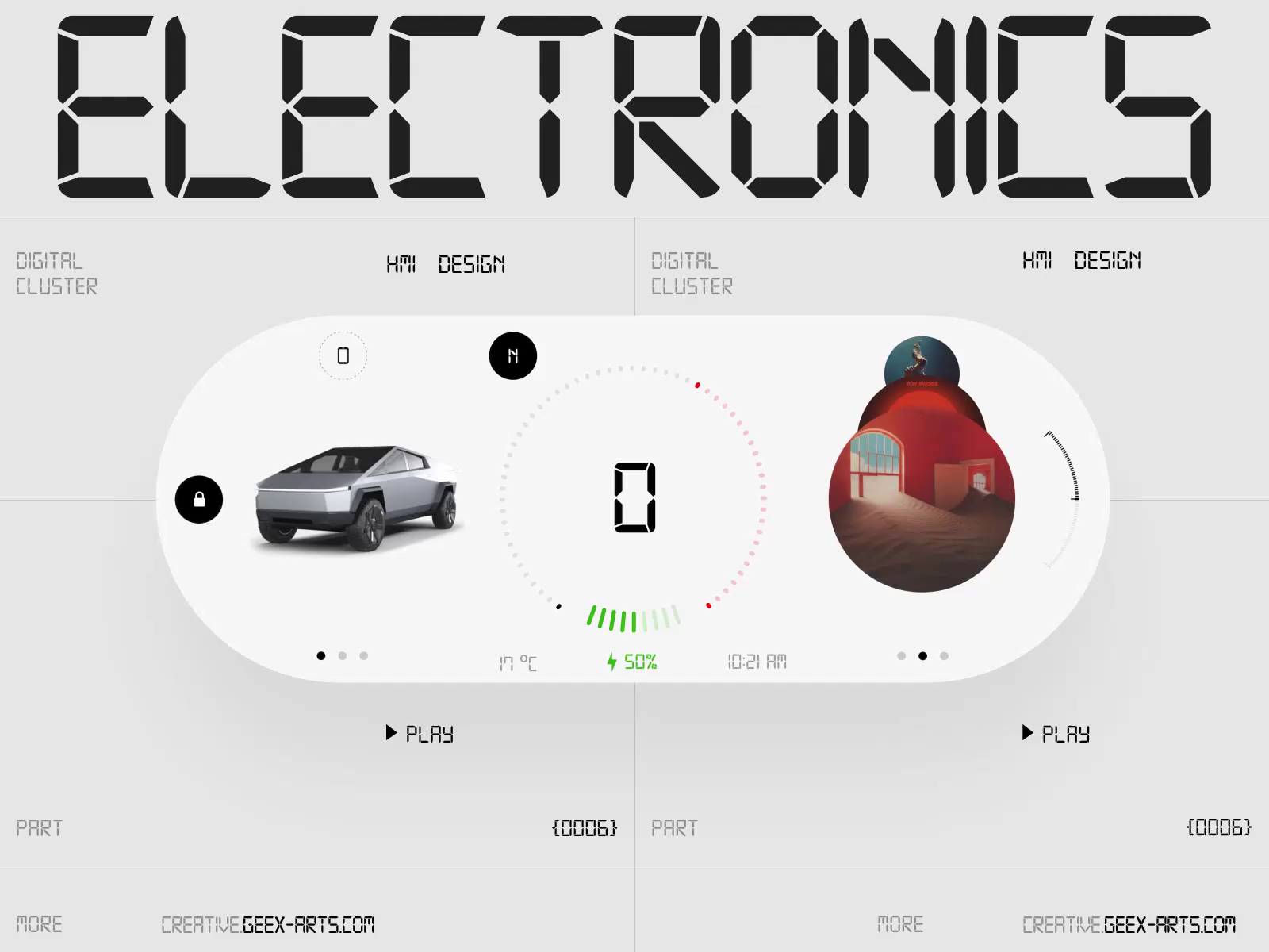 HMI Car by Slava Kornilov for Geex Arts on Dribbble