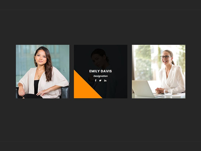 CSS Animated Text Overlay by codingflicks on Dribbble