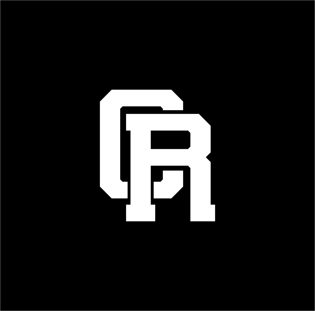 C R monogram logo design by mehdi moulahoum on Dribbble