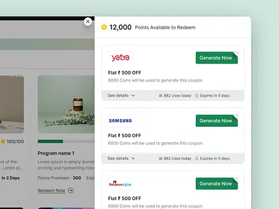 Reward System UI designs, themes, templates and downloadable graphic ...