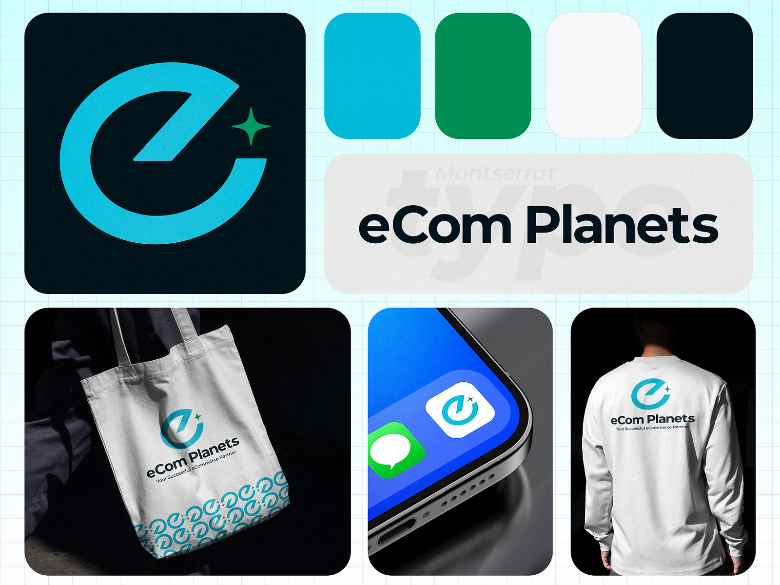 eCom Planets | Branding for a Digital Marketing Agency by Bappy Kumar ...