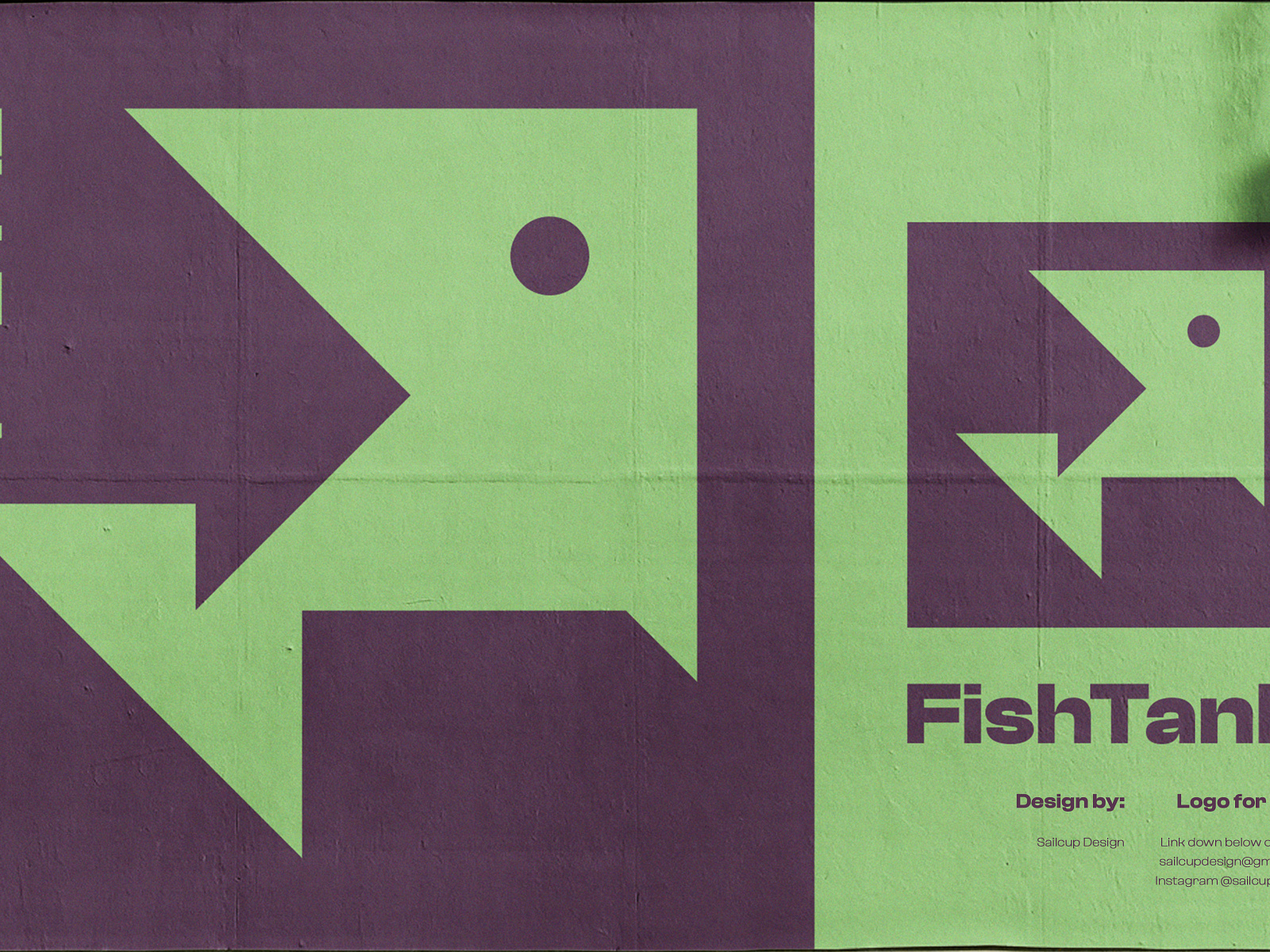 Fish Tank Logo by sailcupdesign on Dribbble