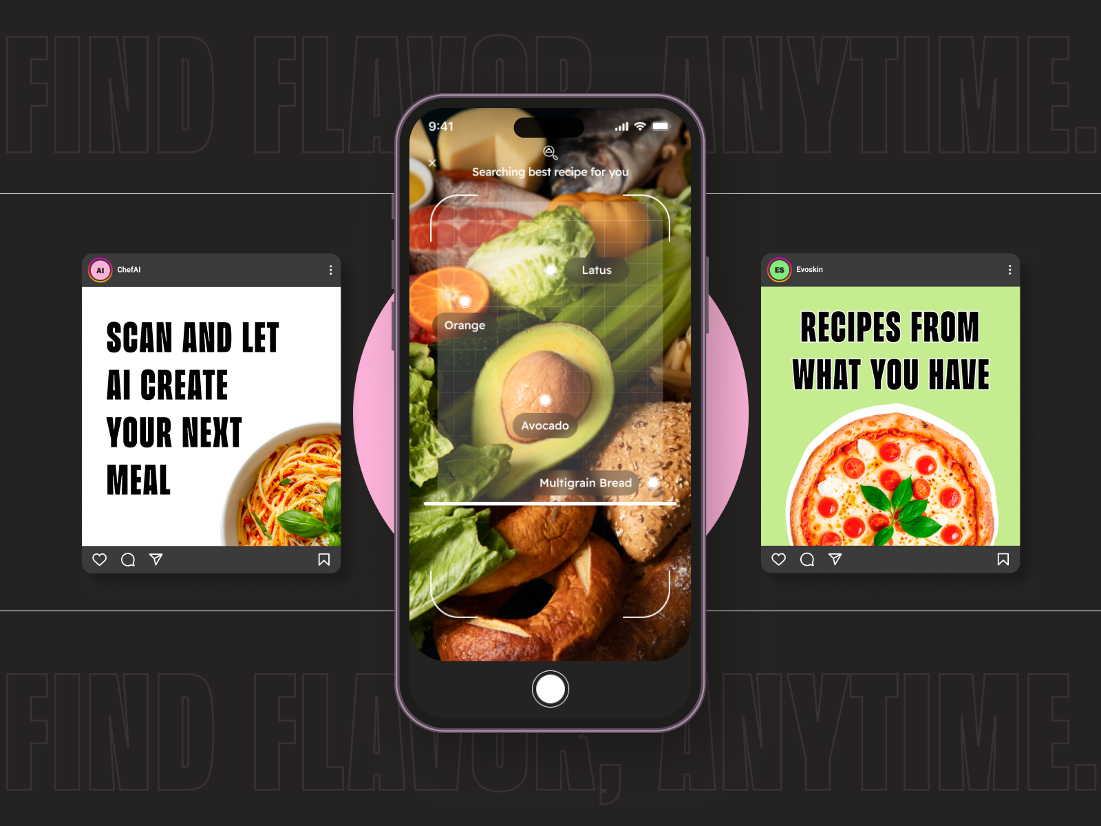 AI Cooking Cravings Chef App by MQoS UI/UX for MultiQoS on Dribbble