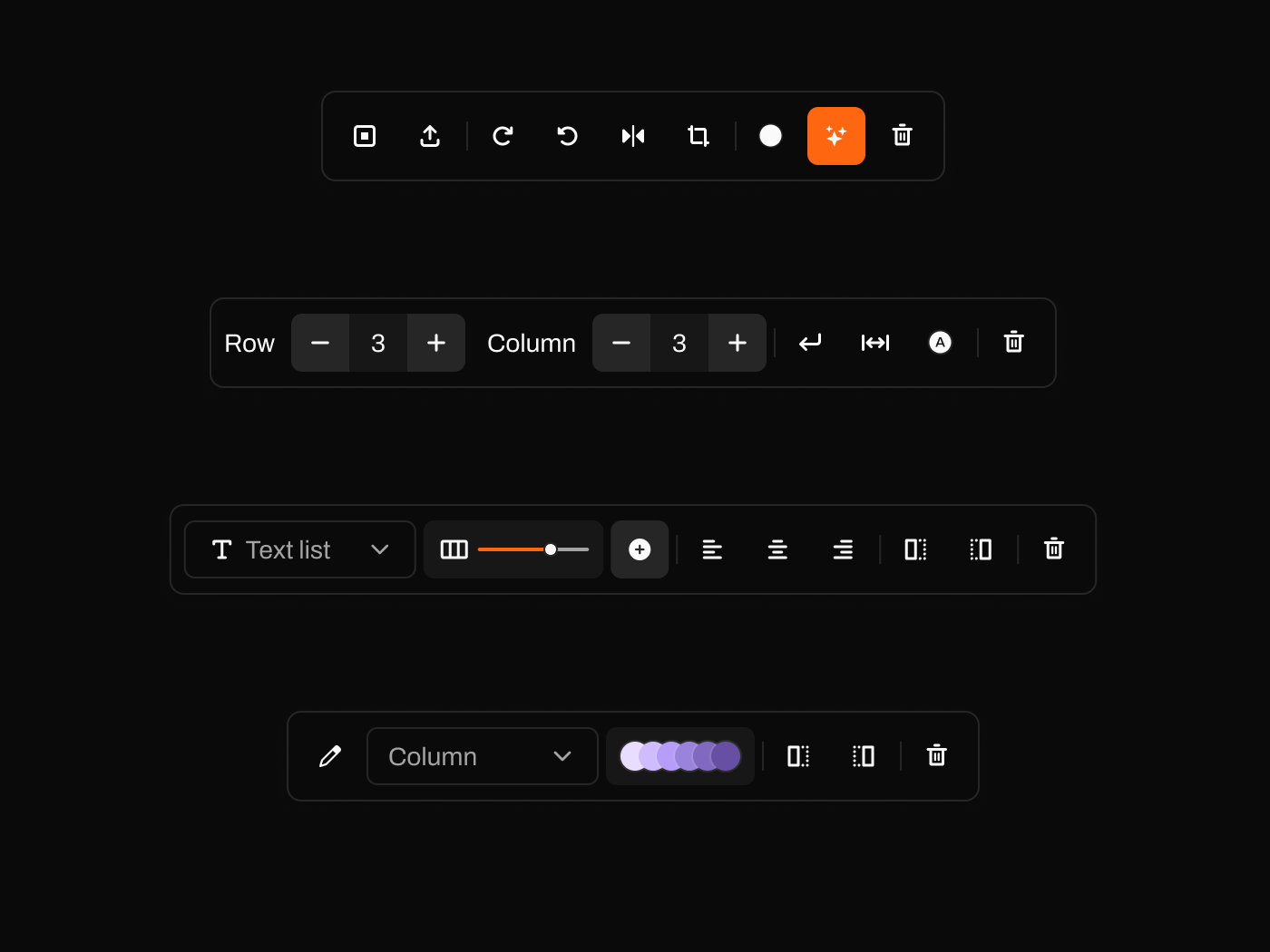 Toolbar design by ccwan on Dribbble