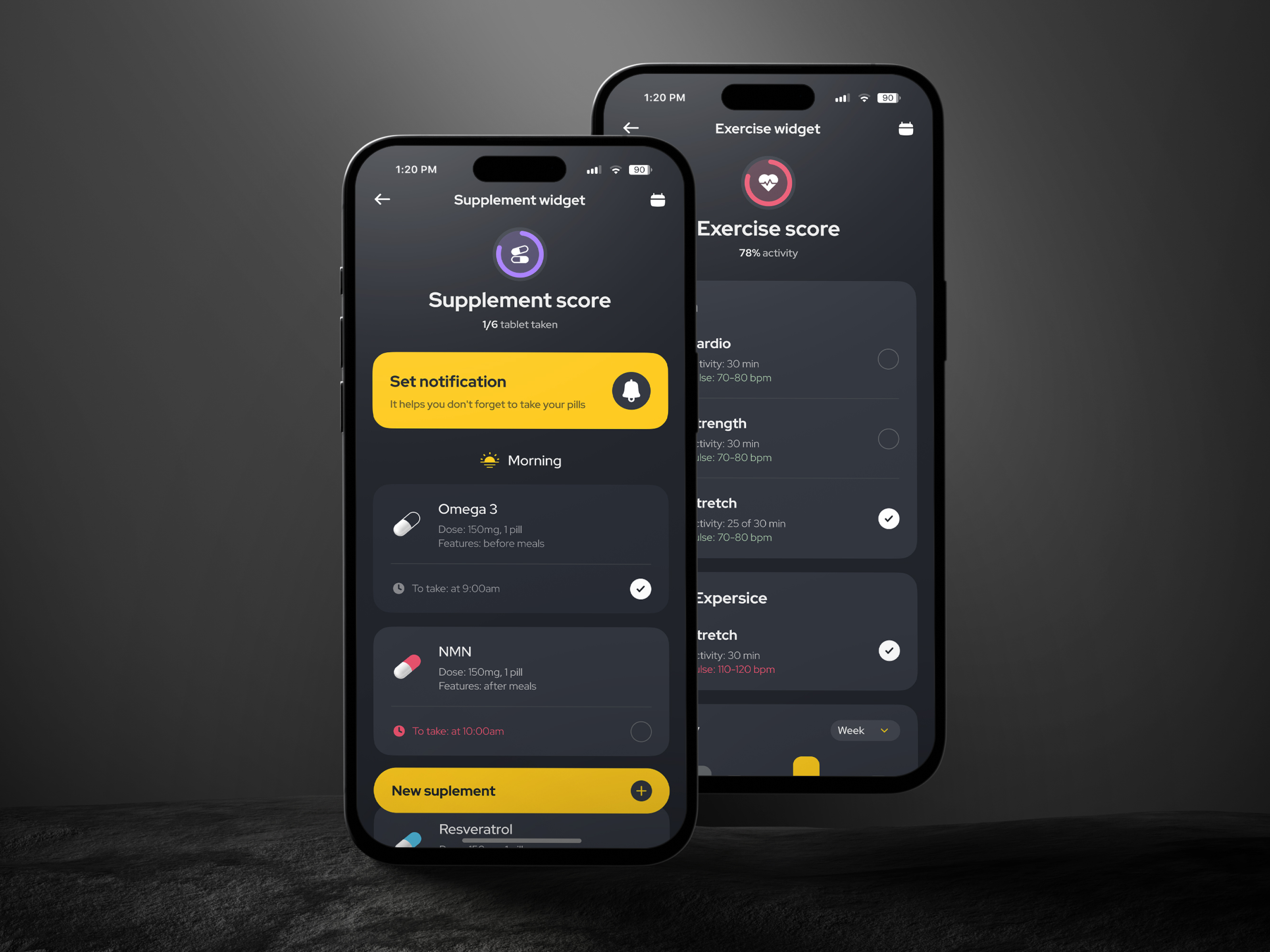 Zest – Modern Healthcare Mobile App UI Design by Phenomenon Product for ...