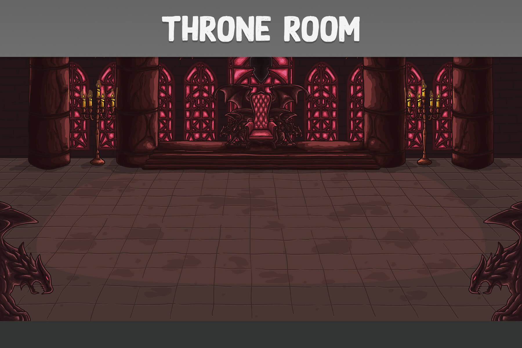 Vampire Horizontal Battle Backgrounds by 2D Game Assets on Dribbble