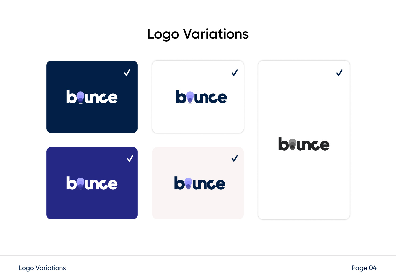 Bounce Brand Guidelines by Concypt on Dribbble