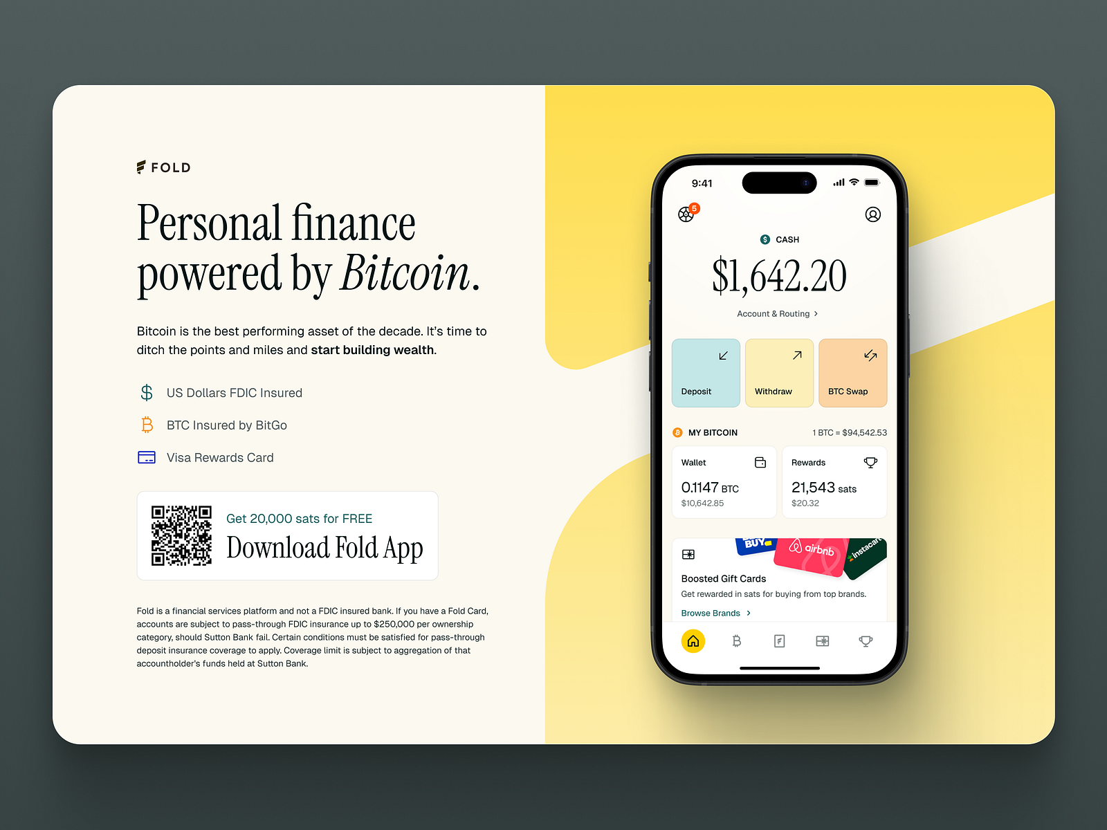 Fold App UI Exploration by Phil Goodwin for Unfold on Dribbble