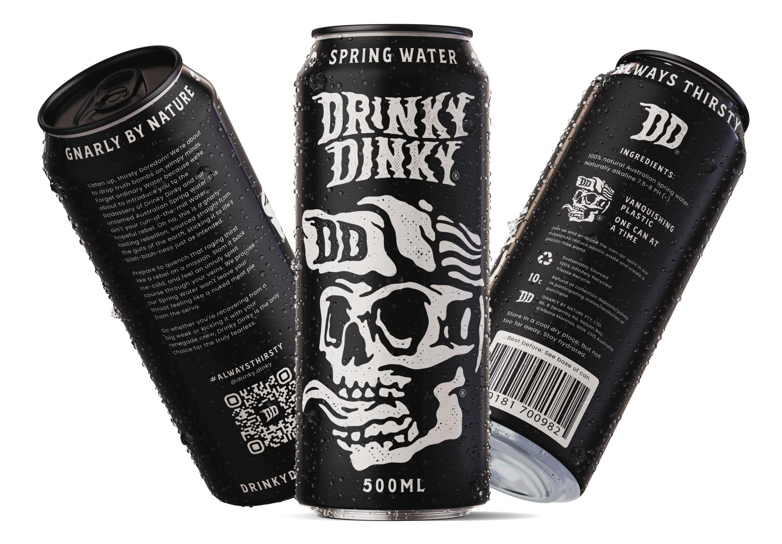 Drinky Dinky Still Water Can by Zachary Styles on Dribbble