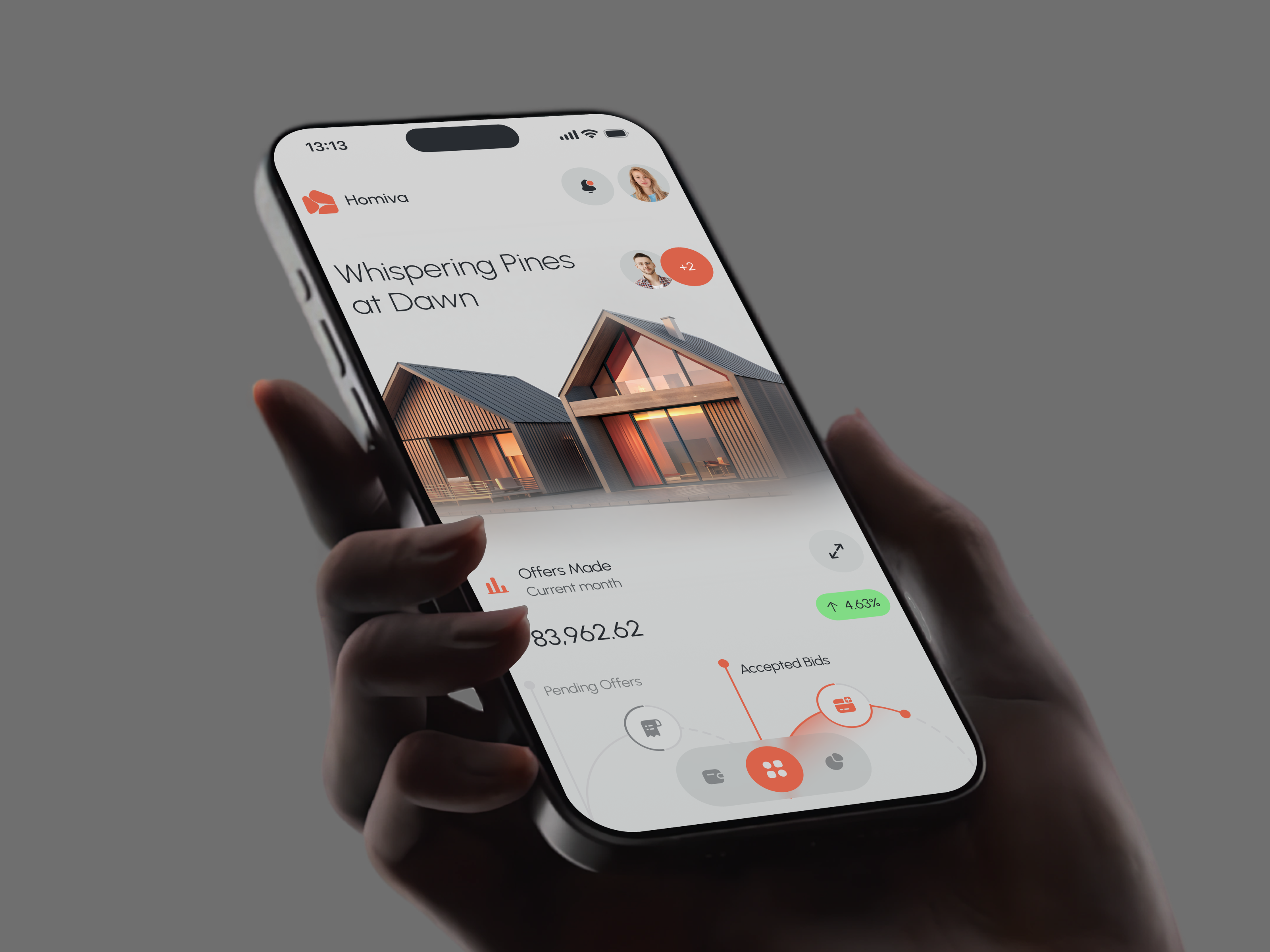 Homiva - Real Estate Mobile App by Jack L. for RonDesignLab ⭐️ on Dribbble