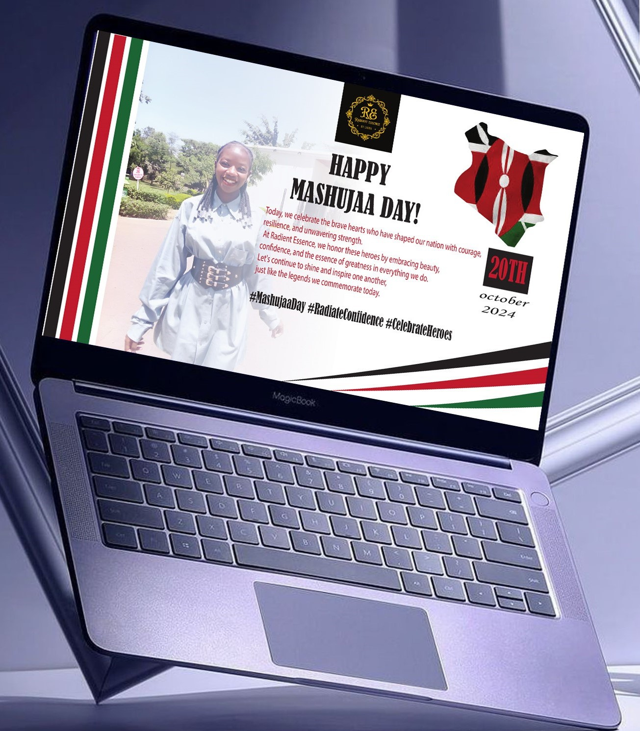 MASHUJAA DAY FLYER by Laura Silola on Dribbble