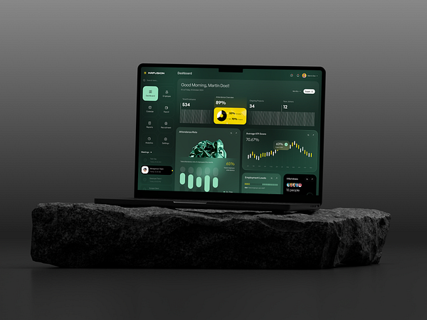 HR Fusion - HR Management Dashboard by MindInventory UI/UX for ...