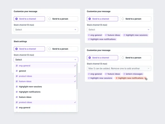 Browse thousands of Multi Select images for design inspiration | Dribbble