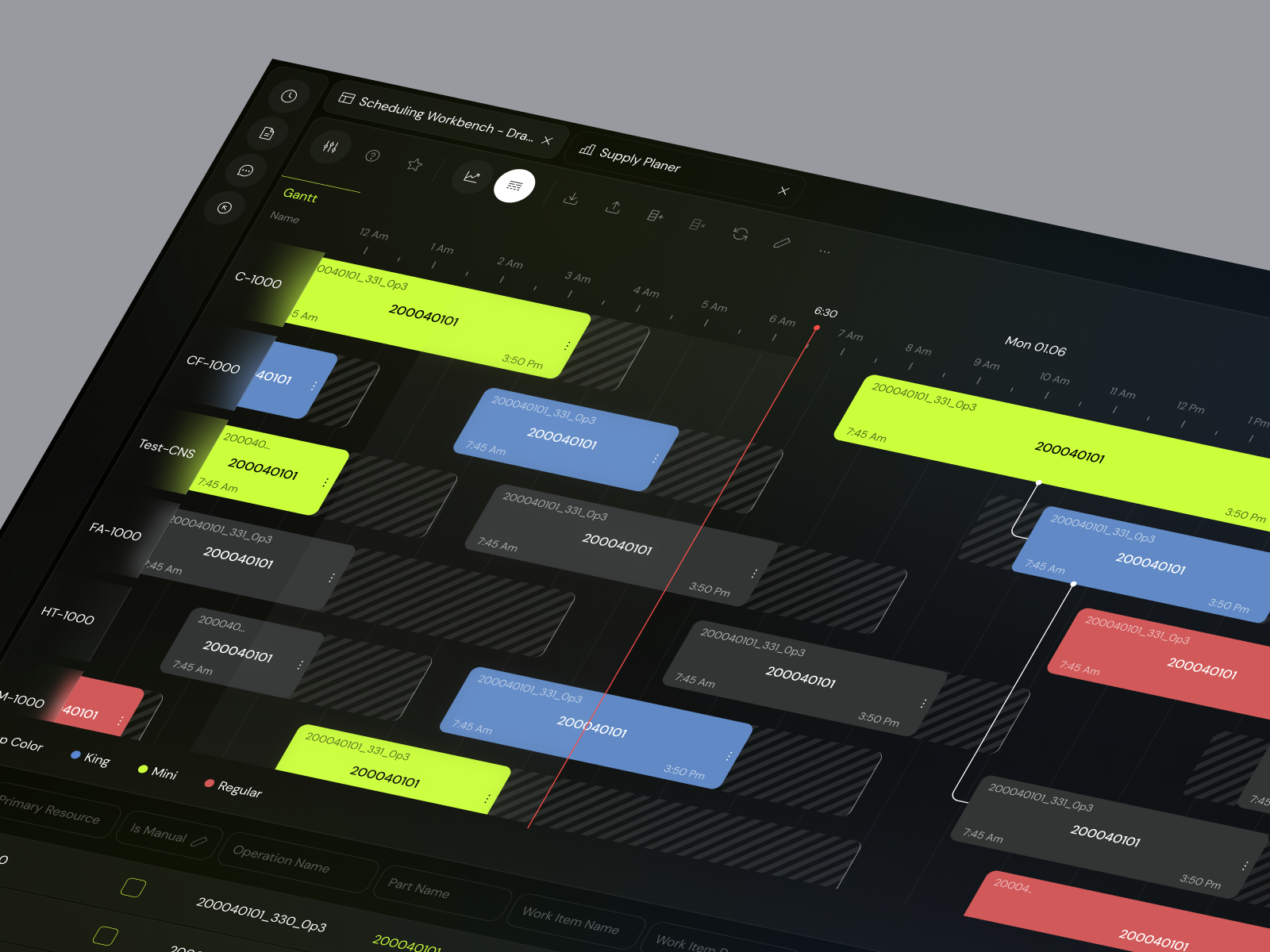 Kinaxis - Scheduling Web App Dashboard by RonDesignLab ⭐️ on Dribbble