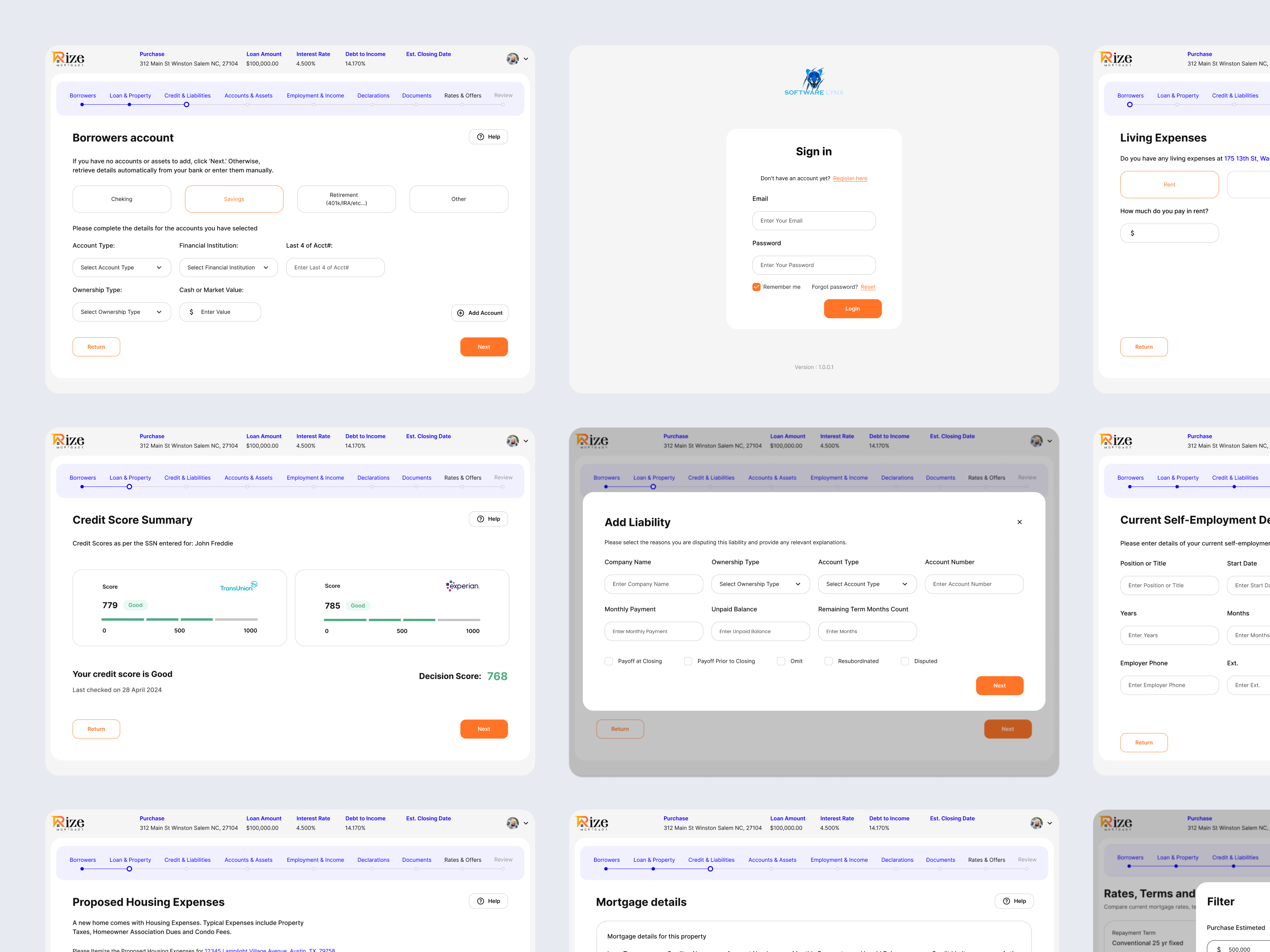 Lynx Software Desktop Application by Berenice Rappachiani | UI/UX ...
