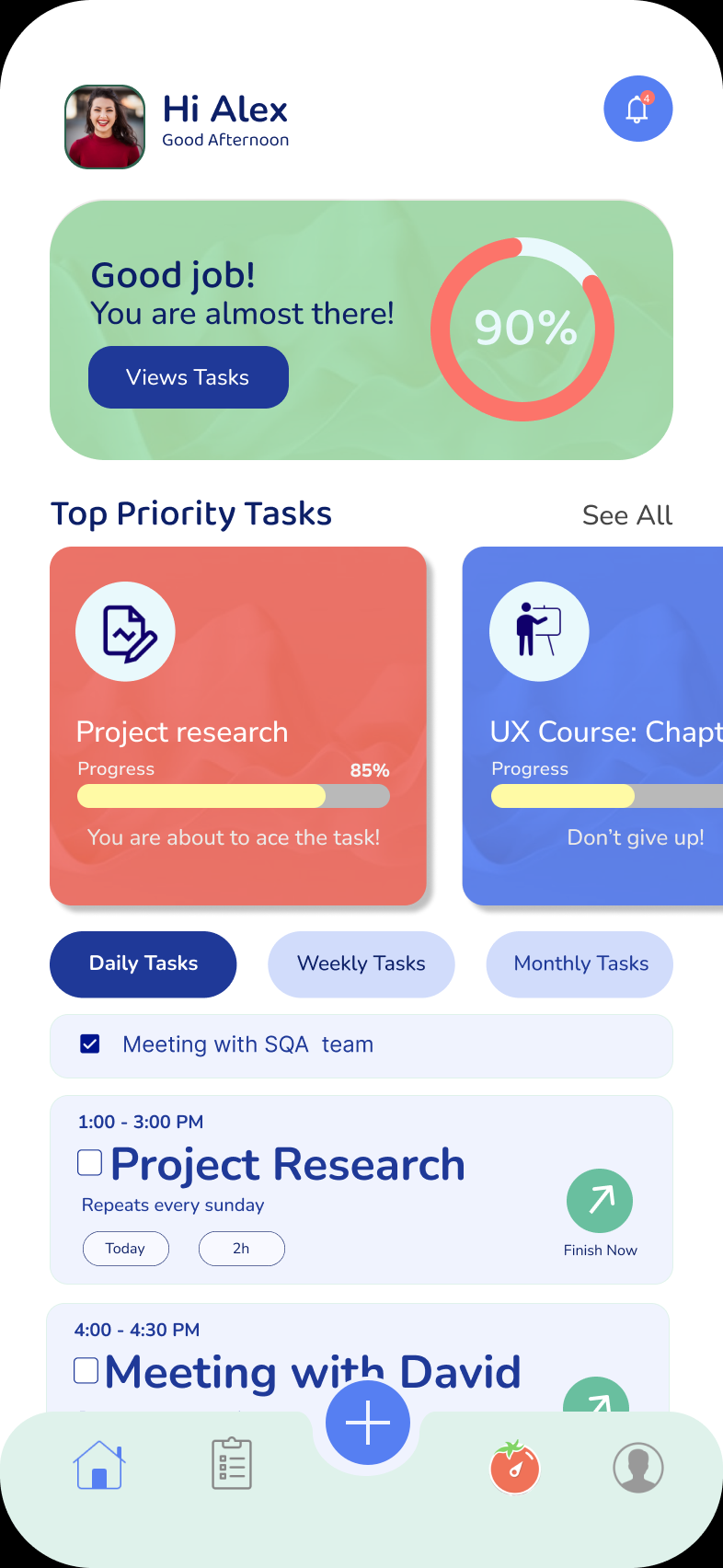 TimeCraft - a time management app by Anika Alam Oyishi on Dribbble