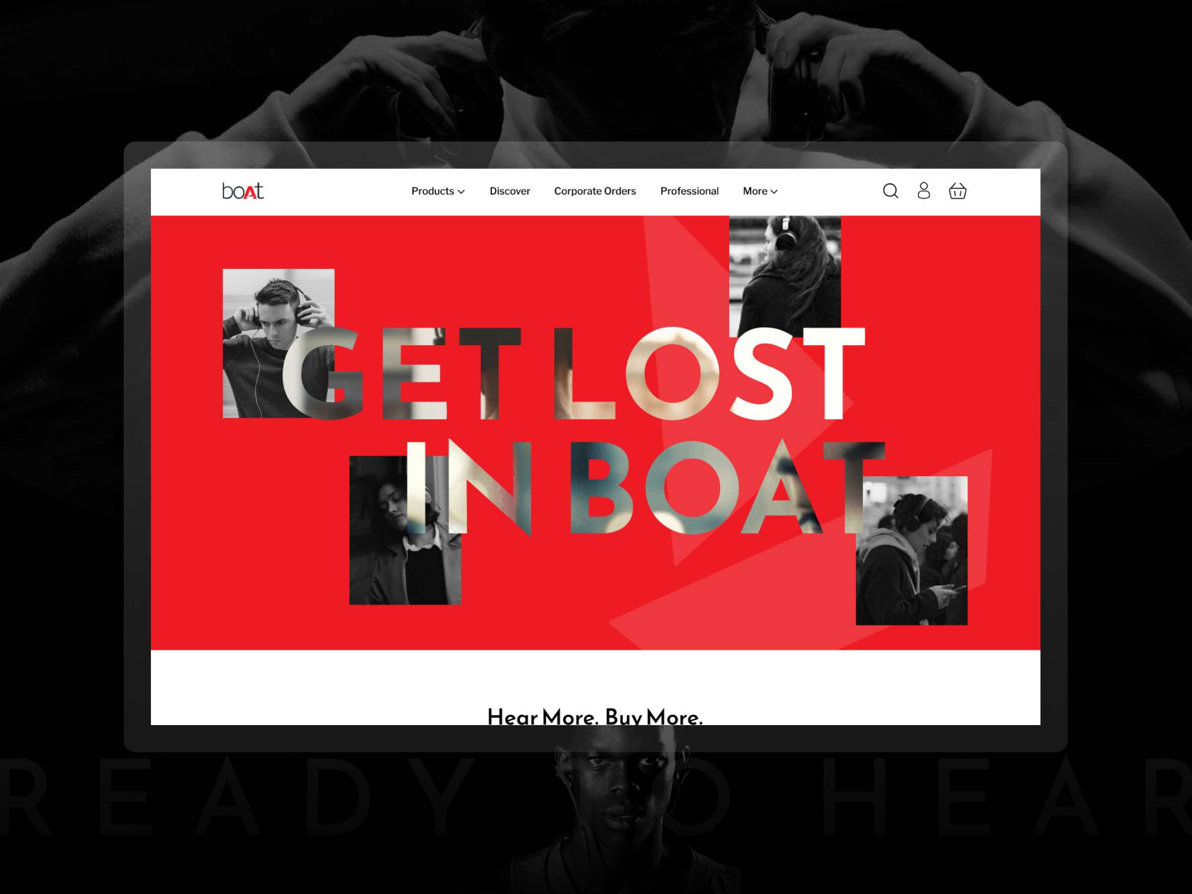 BoAt Website Redesign by Aneesh N S on Dribbble