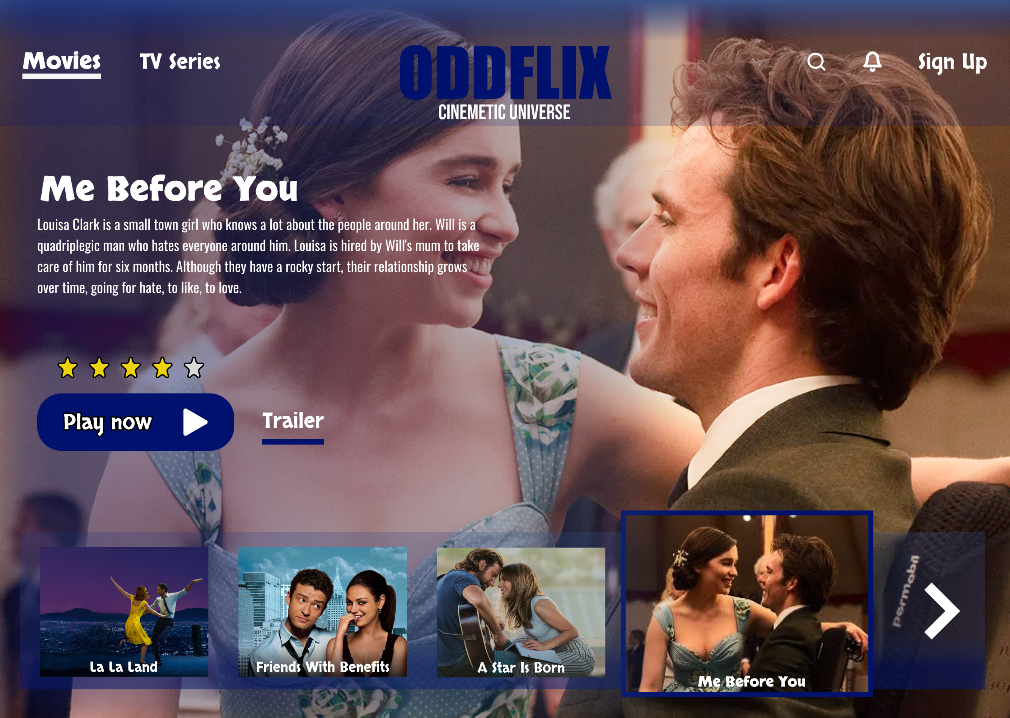 Modern OTT Platform UI Design by Basharat Parika on Dribbble