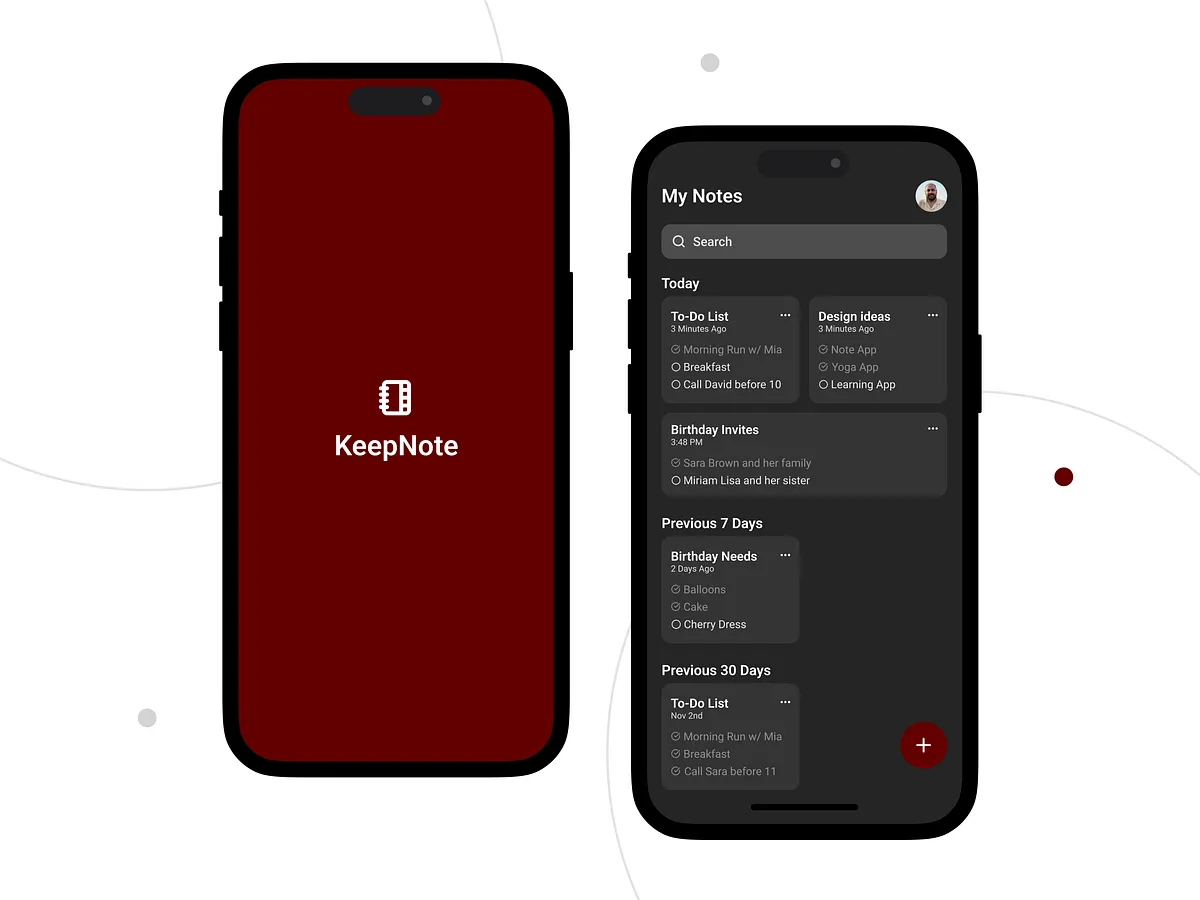Browse thousands of Notes App UI images for design inspiration | Dribbble