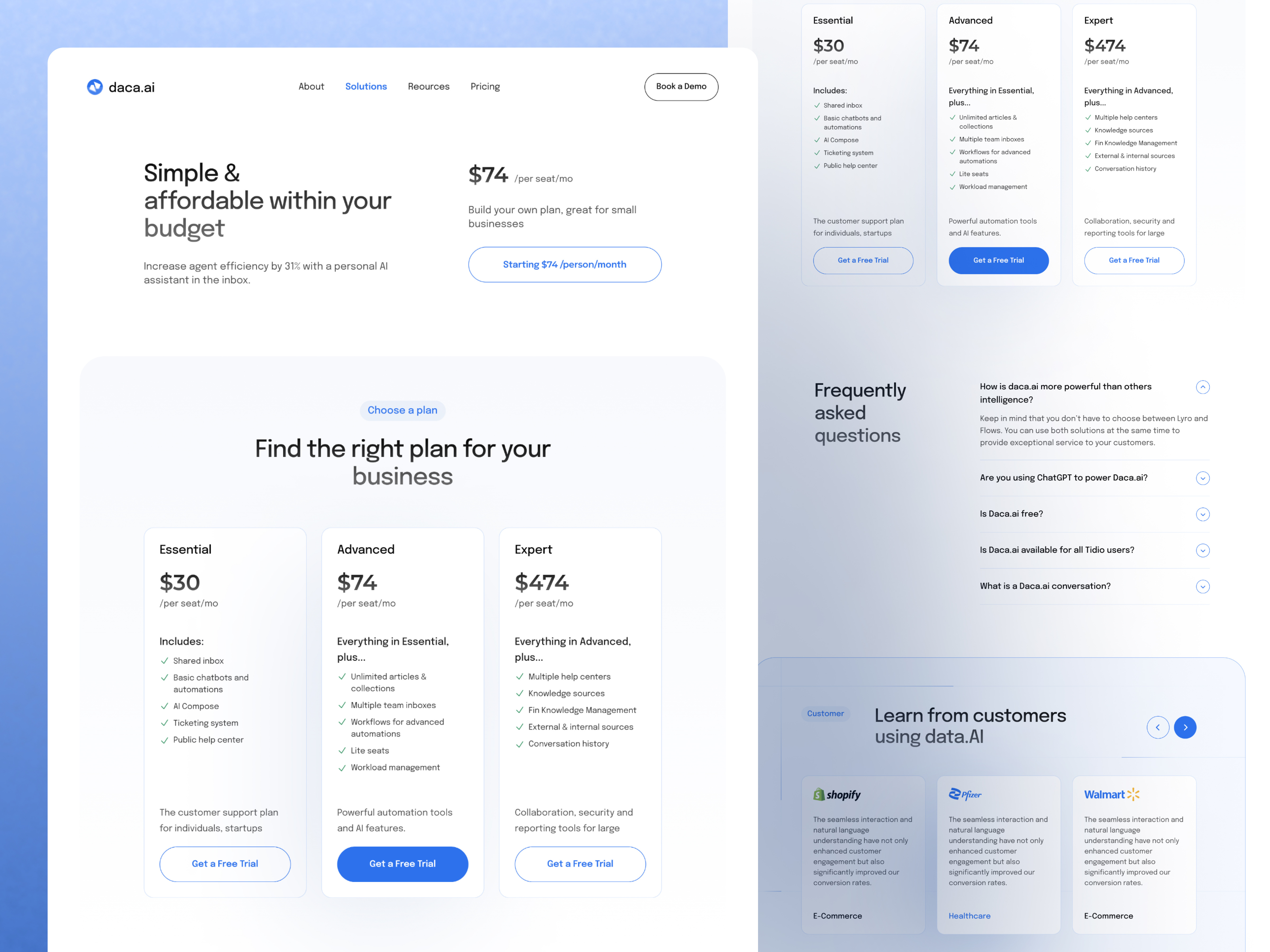 Conversational AI - SaaS Website Design by Foyez Ahmed Kawsar on Dribbble