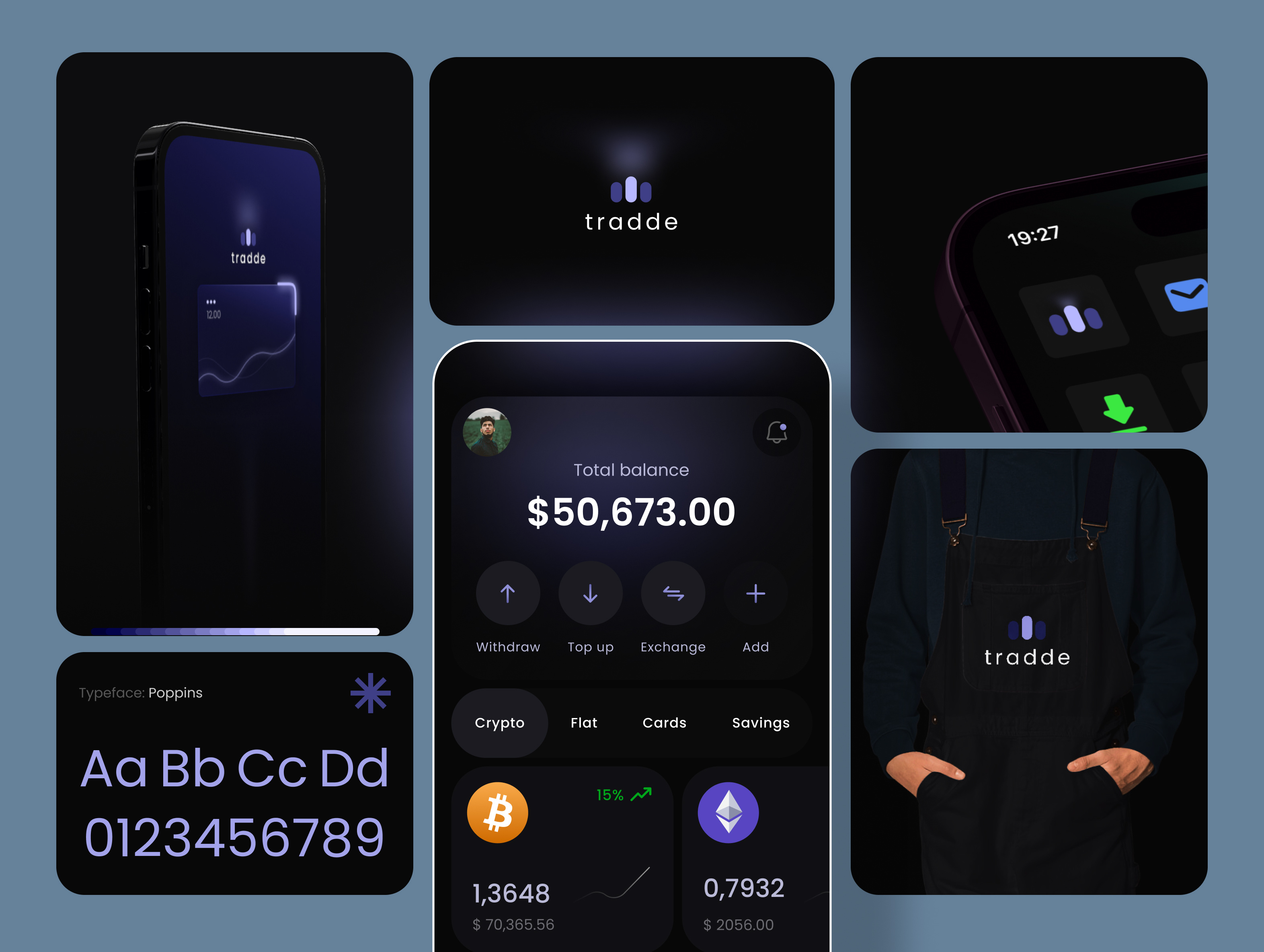 Tradde - Crypto App UI Design by Design Wizard on Dribbble