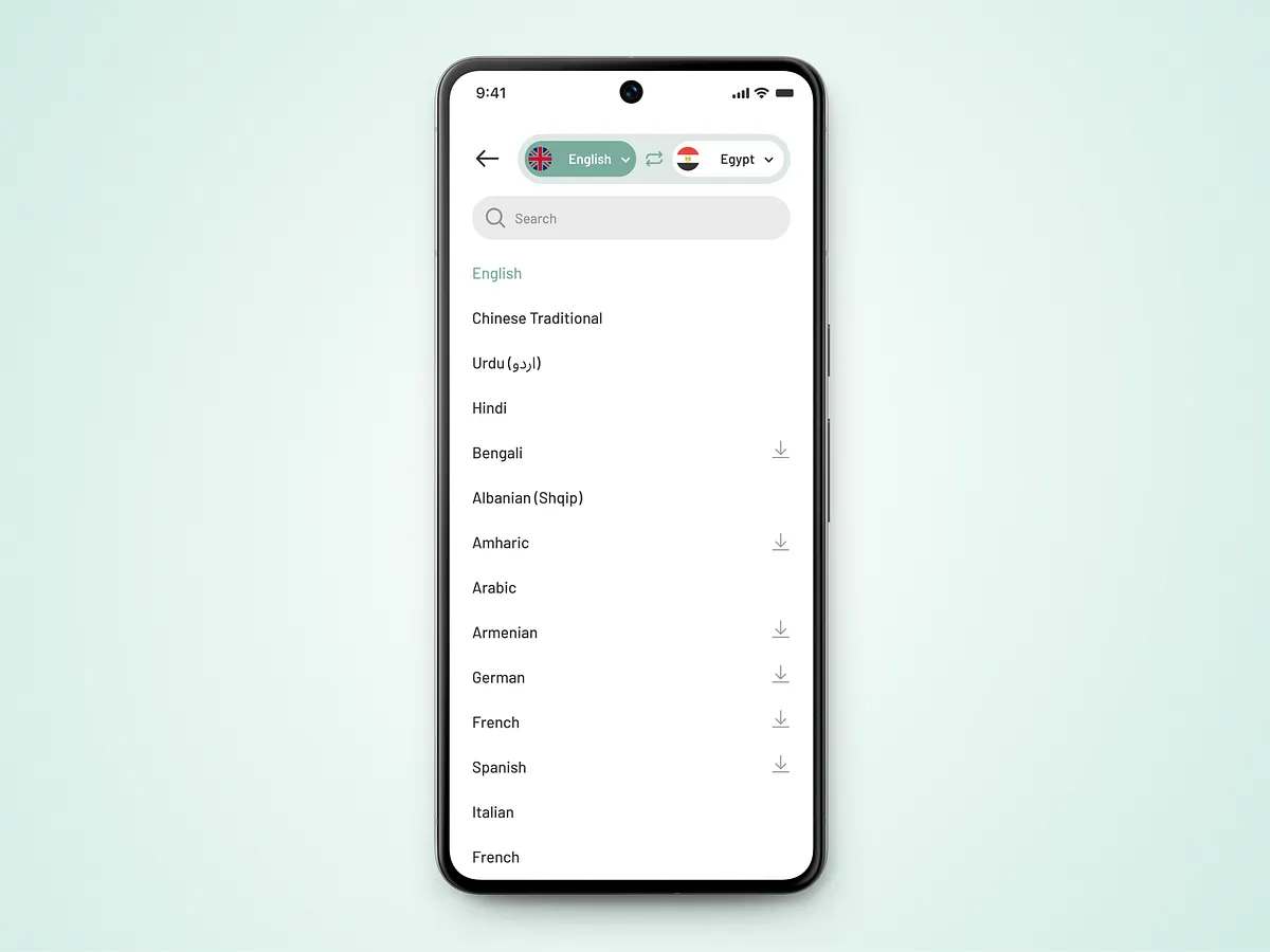 Language Selector designs, themes, templates and downloadable graphic ...