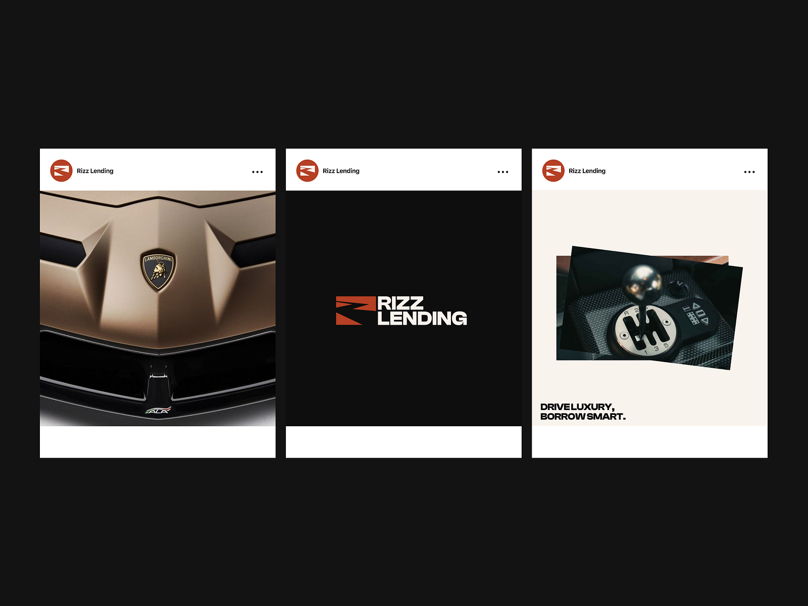 Rizz Lending - Social by Christopher Bailey on Dribbble