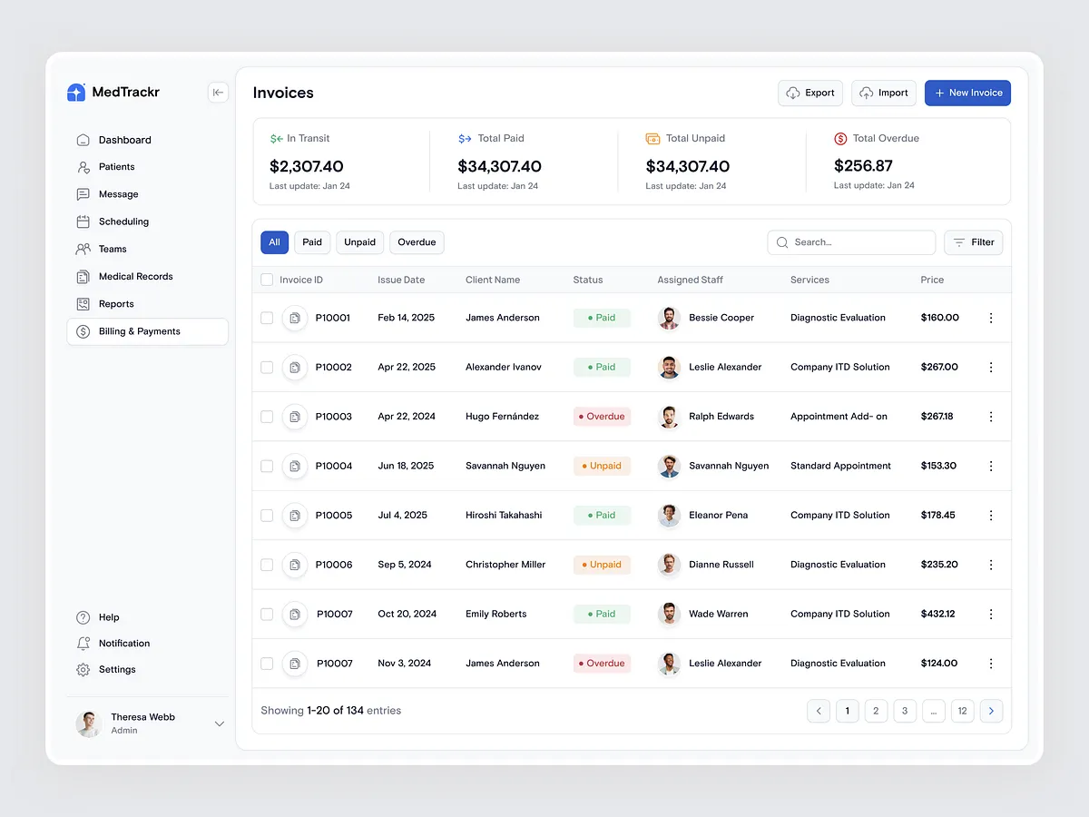 Billing Page designs, themes, templates and downloadable graphic ...