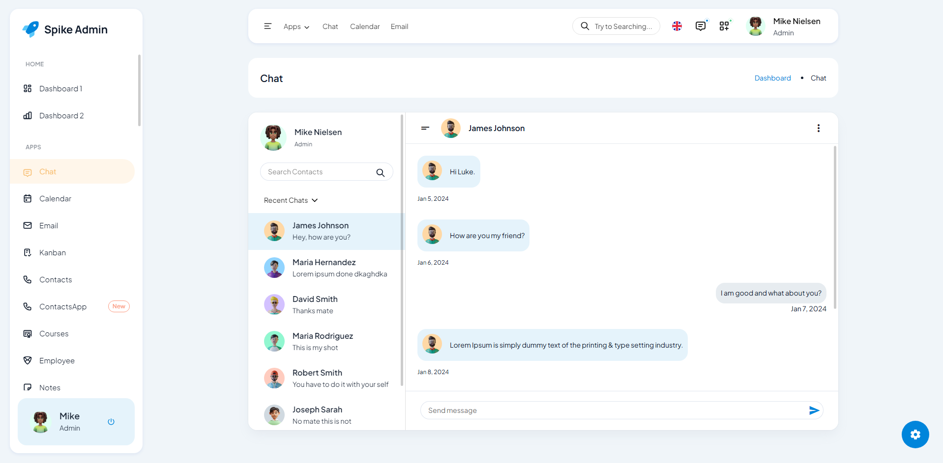 Spike Angular Admin Dashboard Design by WrapPixel on Dribbble