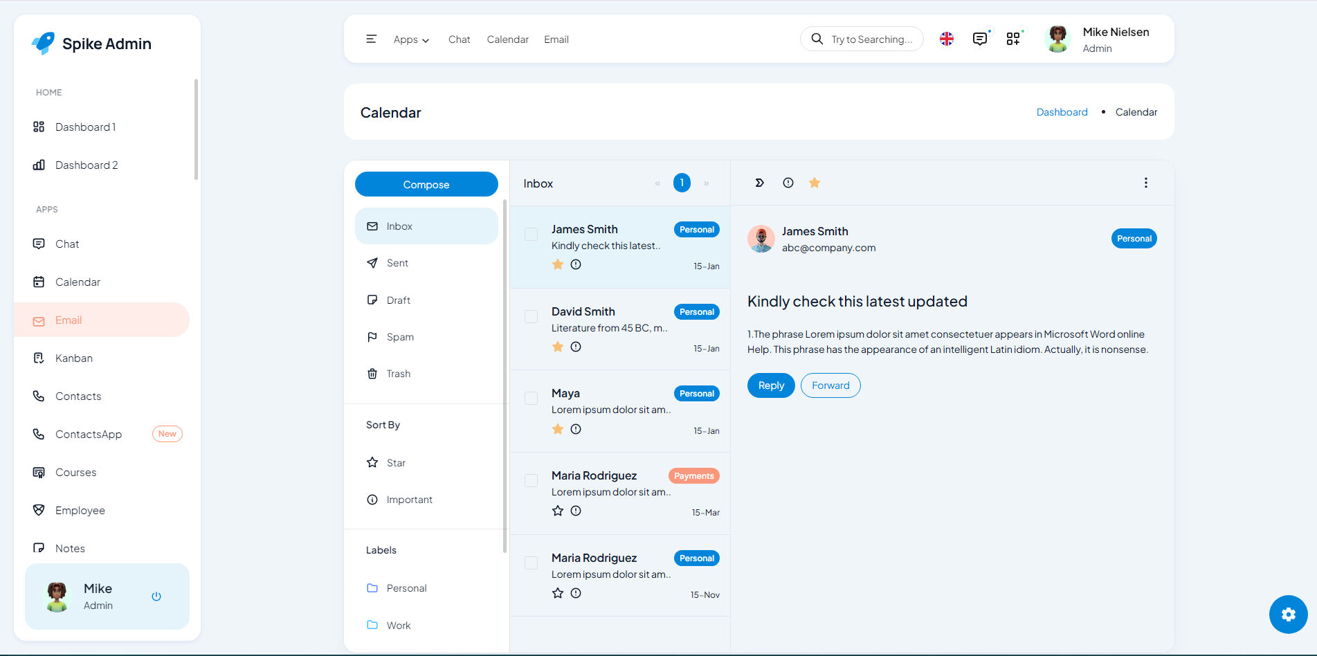Spike Angular Admin Dashboard Design by WrapPixel on Dribbble