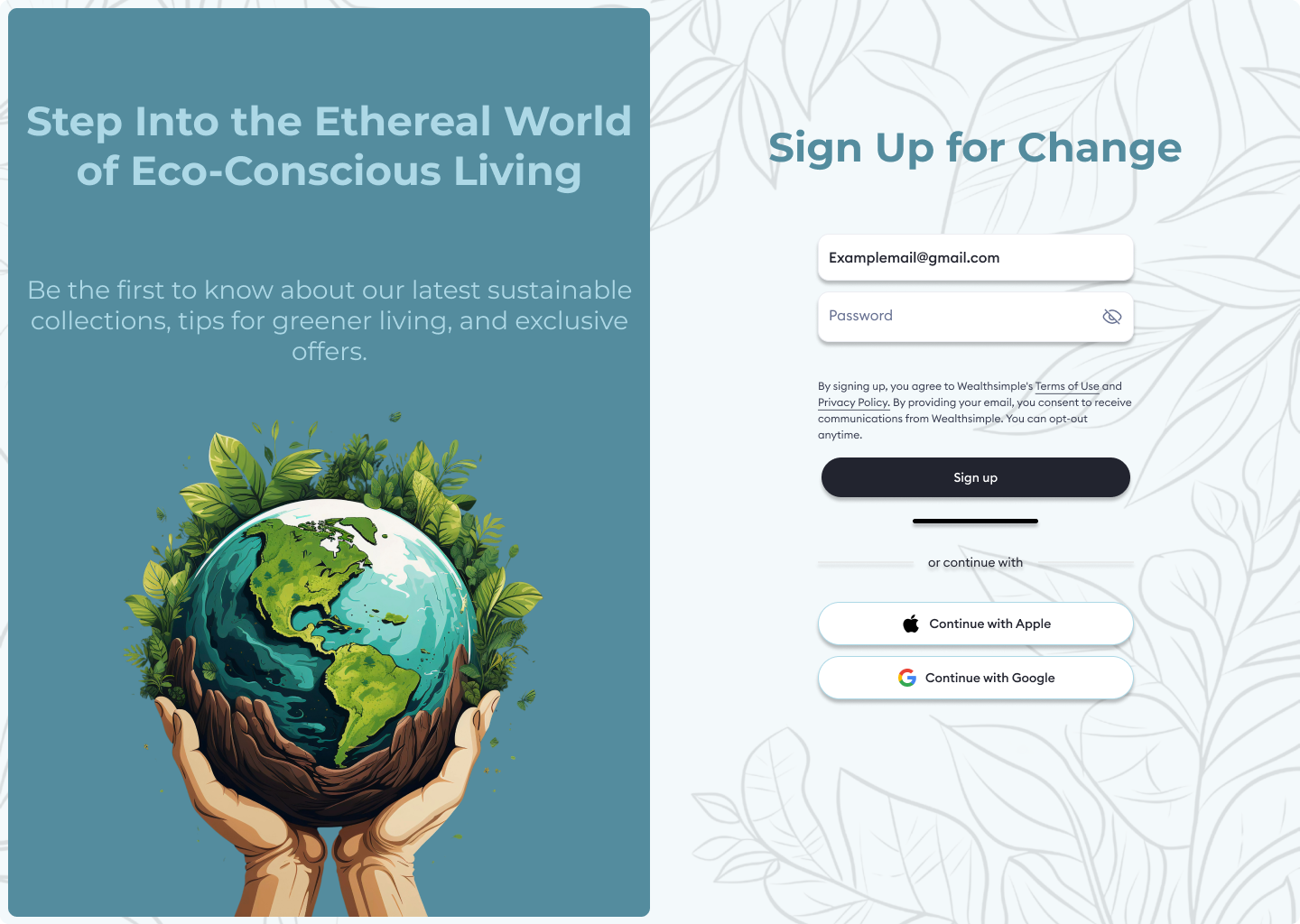 Daily UI Challenge 001 #DailyUI by ahmad hadi andi on Dribbble