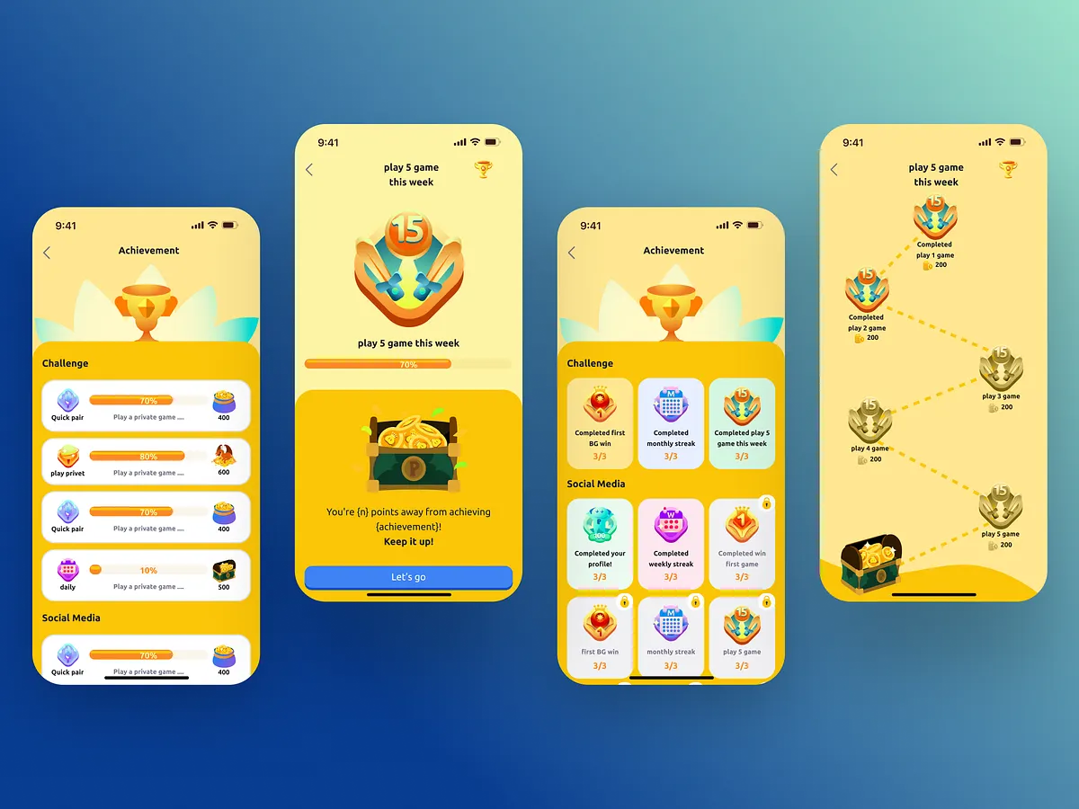 Browse thousands of Achievement images for design inspiration | Dribbble