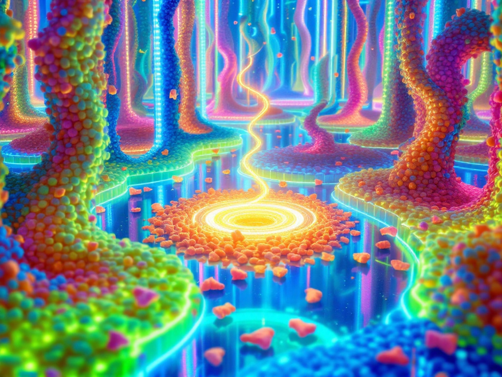 AI Art Neon Nexus Journey into the Digital Frontier by BIN WU (Email ...